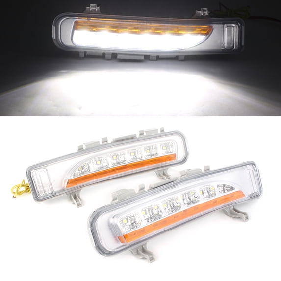 NS LED Daytime Running Light Fog Lamp DRL Left & Right for Ford Edge ...