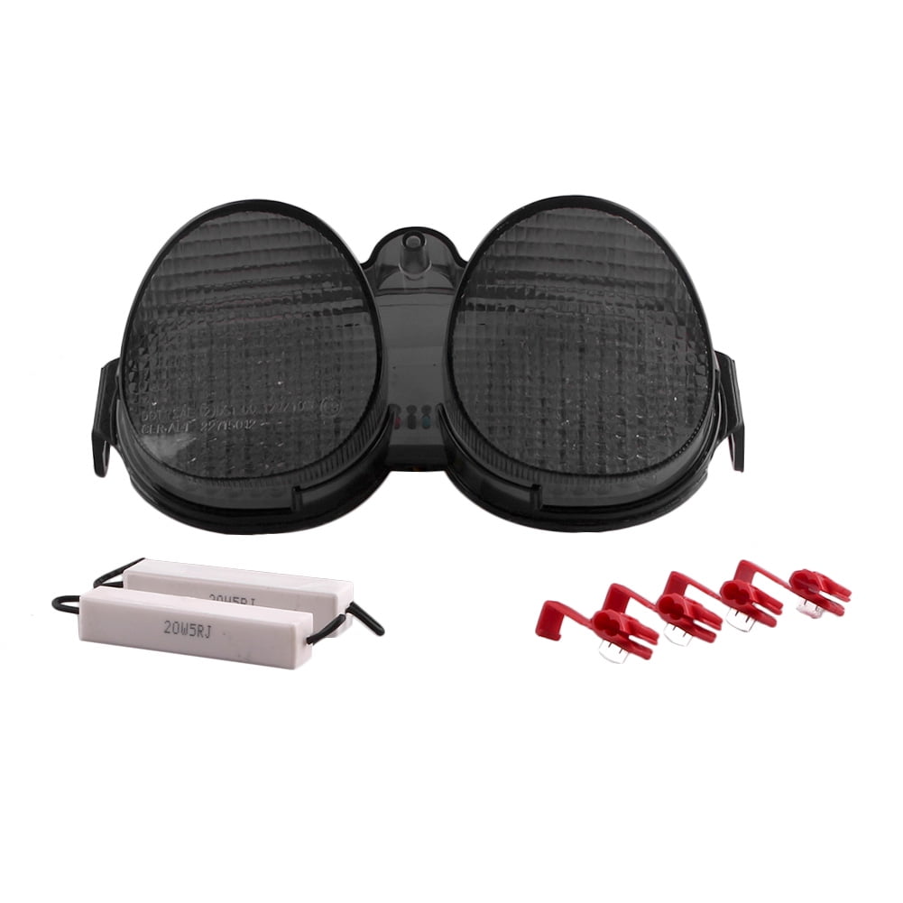 NS LED Tail Light Rear Brake Stop Lamp Smoke for YAMAHA YZF R6 2001 ...