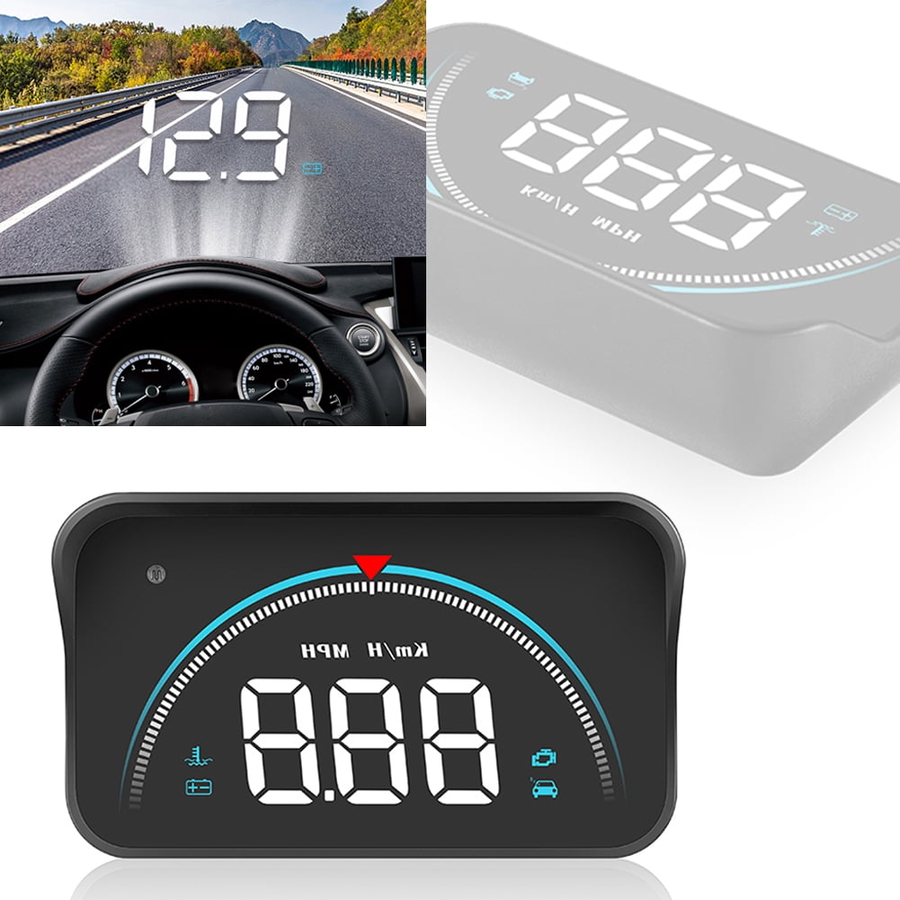 NS M8 HUD Head-up Display OBD2 II Overspeed Warning System Speed ...
