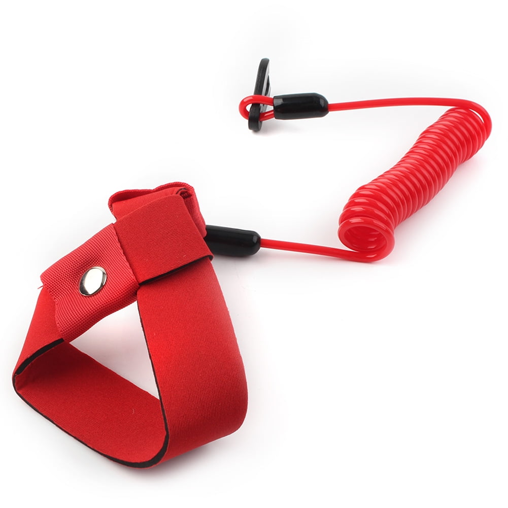 NS Marine Tethered Kill Switch Lanyard, Outboard Engine Motor Kill Stop ...