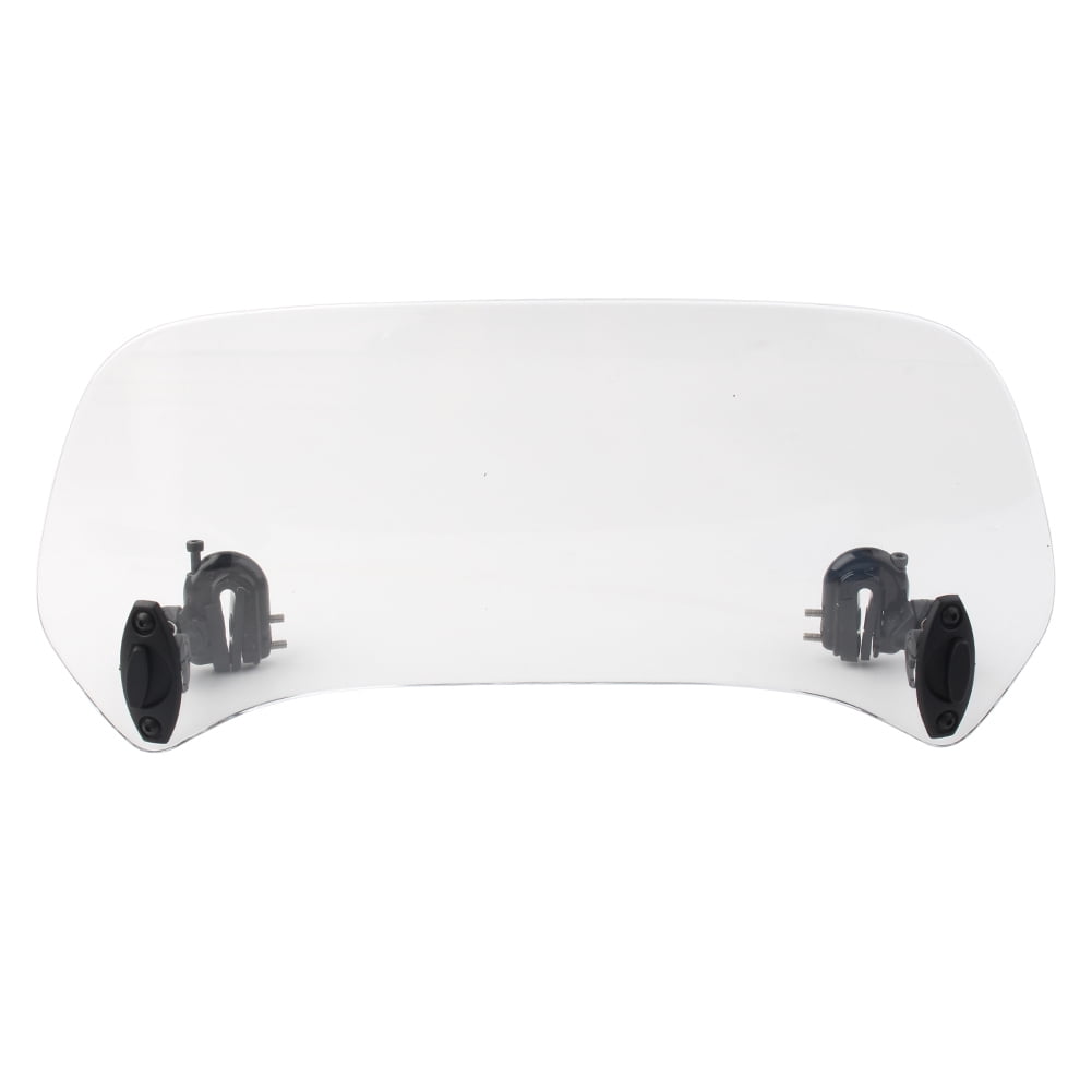 NS Motorcycle Adjustable Clip On Windshield Screen Extension Spoiler ...