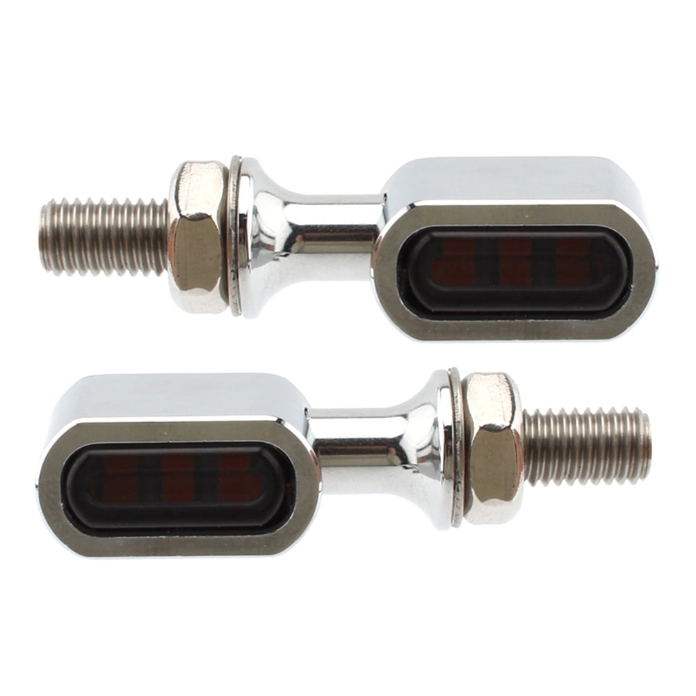 NS Motorcycle Universal LED Turn Signals Mini Blinkers Indicator ...