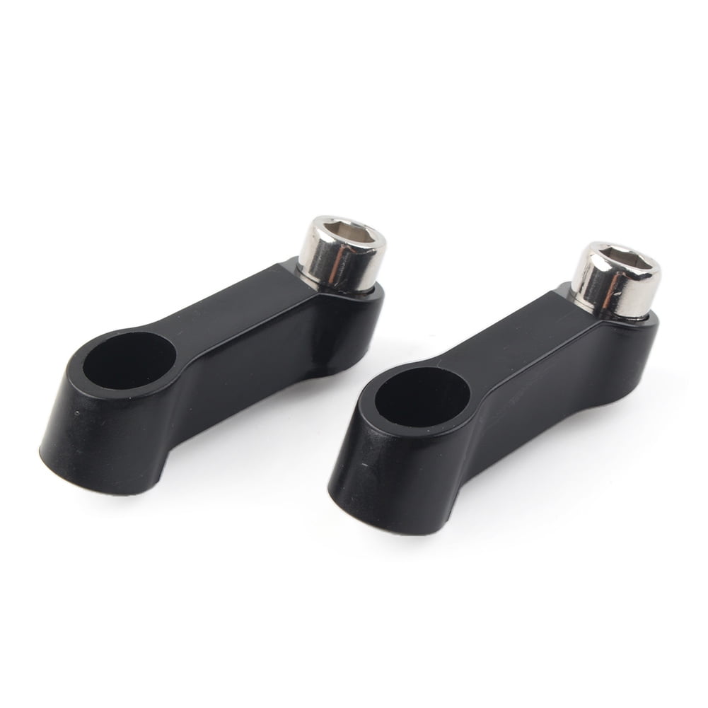 NS Motorcycle mirror Mount Risers Extenders Adapters 10mm Rearview Side ...