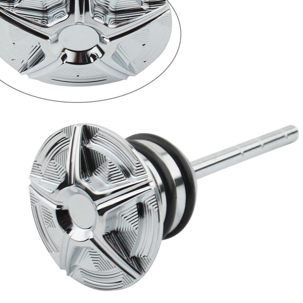 NS Oil Tank Dipstick Gas Chrome Aluminium for 1984-1999 - Walmart.com