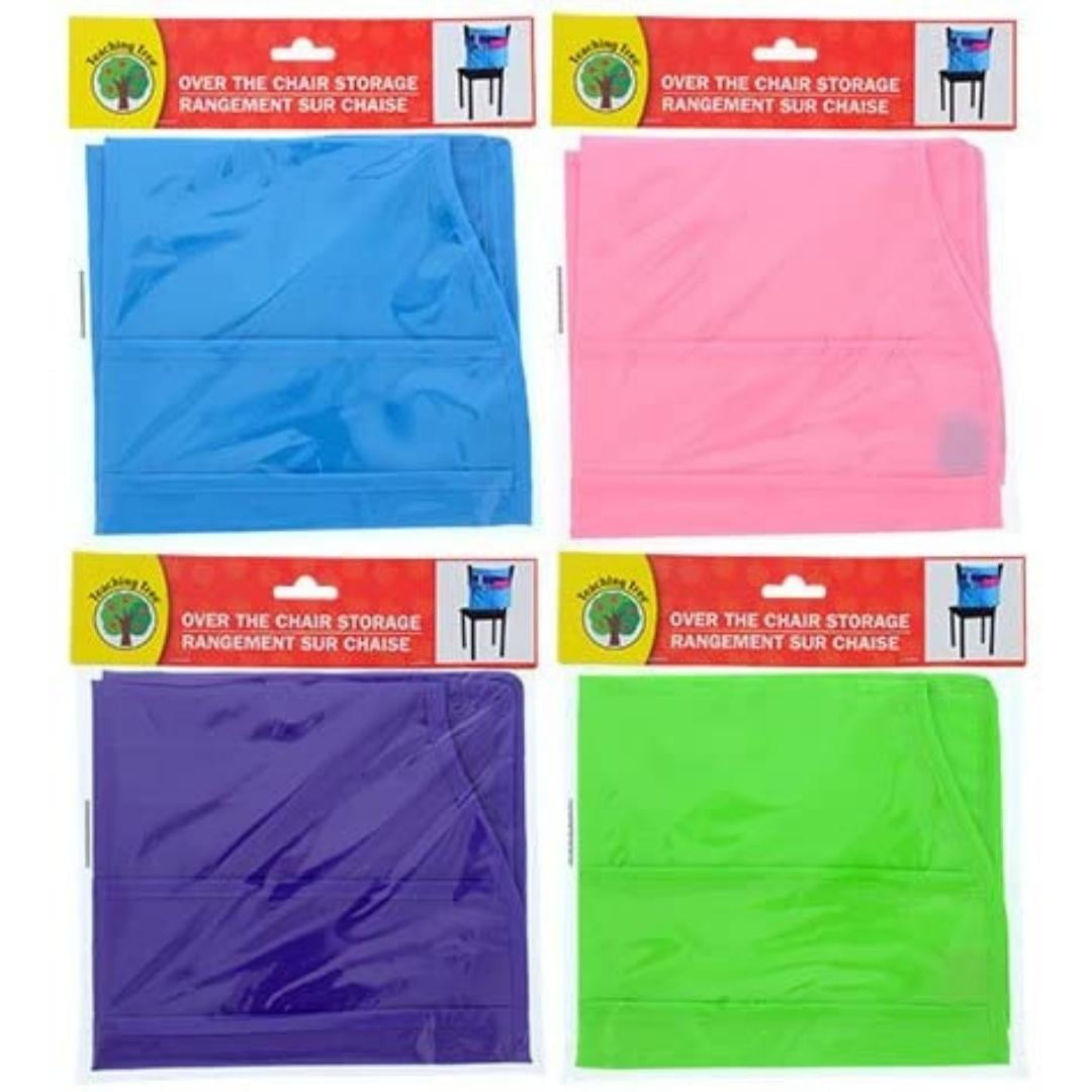 N S Chair Storage Covers with Pockets, Organizer for Kids Art Tables ...