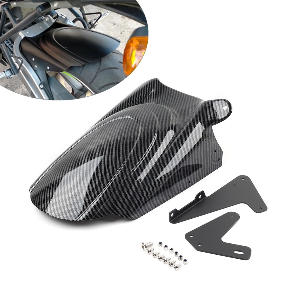 NS Rear Hugger Wheel Mudguard Tire Splash Guard Mudflap ABS Carbon ...