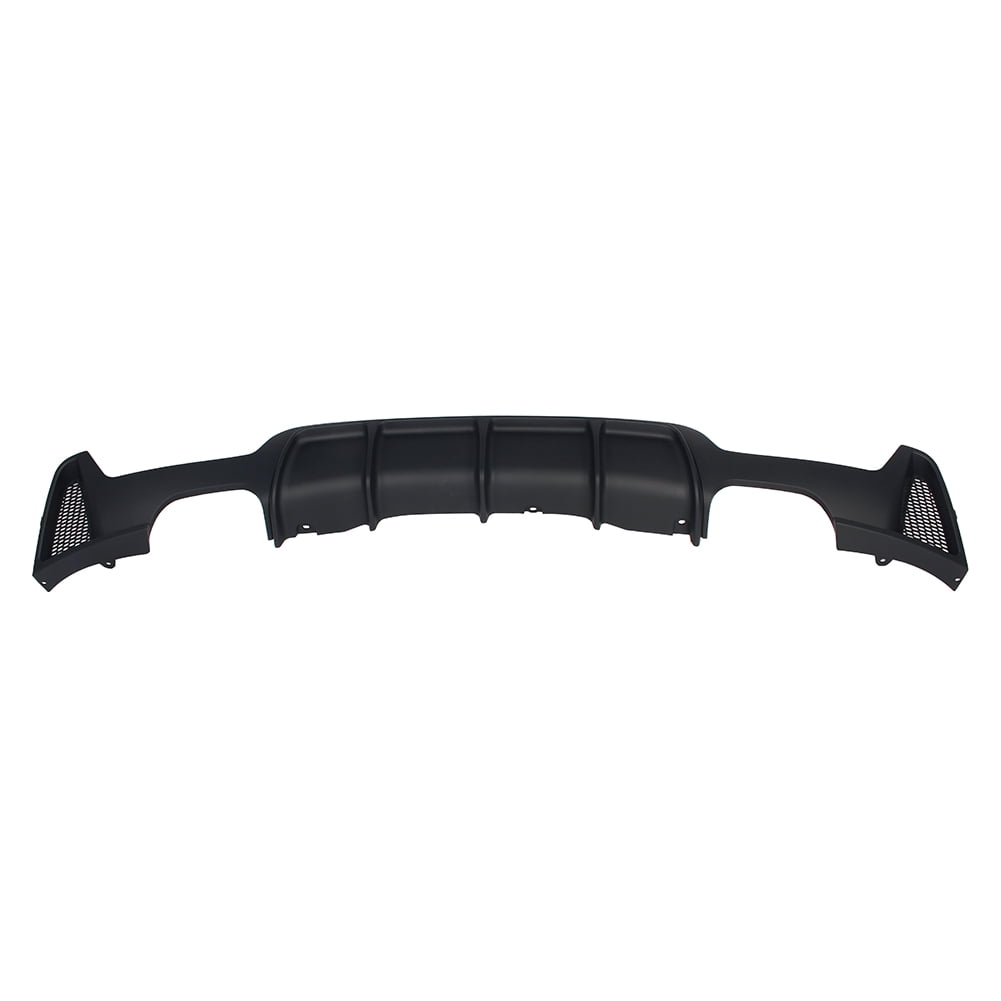 NS Rear Quad Exhaust Rear Bumper Diffuser Lip Spoiler Diffuser M Sport ...