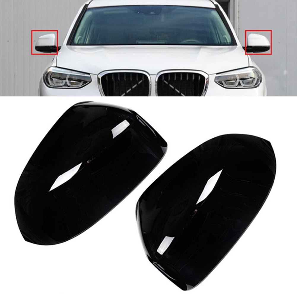 NS Rearview Rear View Mirrors Cap Cover Trim Fit BMW X3 X4 G01 G02 2018 ...