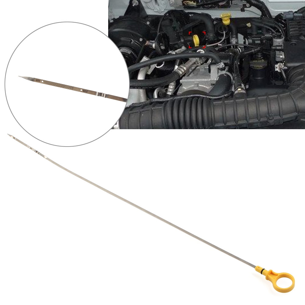 NS Stainless Steel 2.3L Oil Dipstick Indicator 1L5Z6750AA for 2.3L 2001 ...