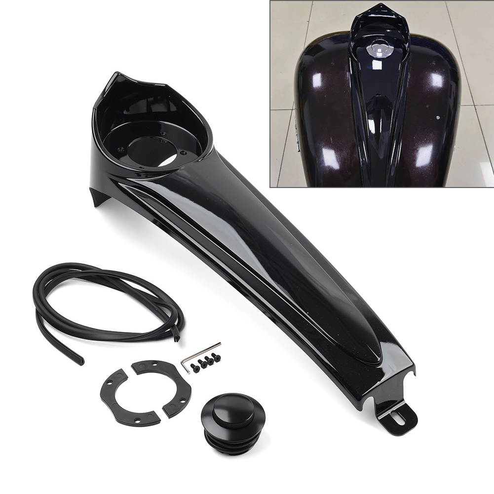 NS Stretched CoNSole Dash Oil Panel + Gas Tank Cover Cap Plastic Glossy ...