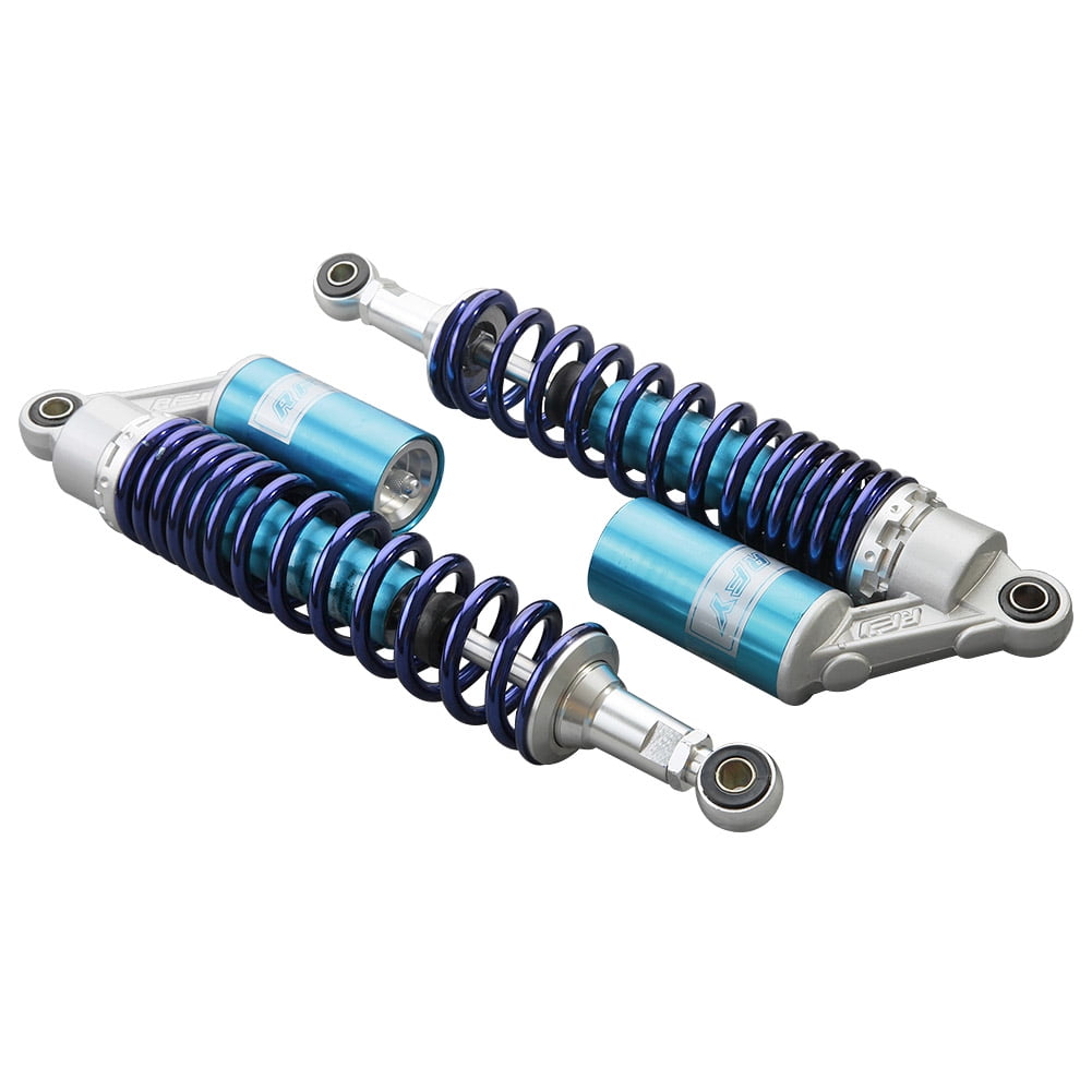 NS Universal Blue Motorcycle Shock Absorber, 370mm 14 3/4" Aluminium ...