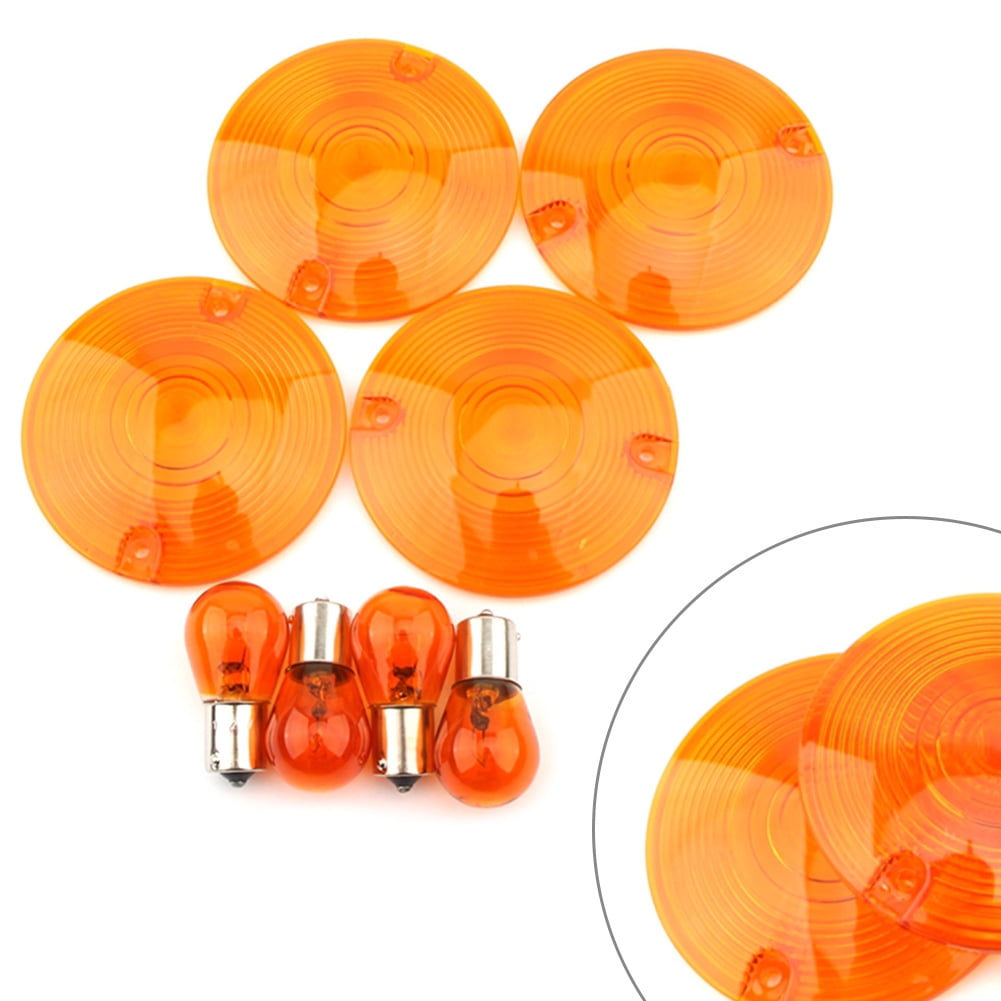 NS for 1994-2010 Harley Davidson Road King Turn Signal Light Amber ...