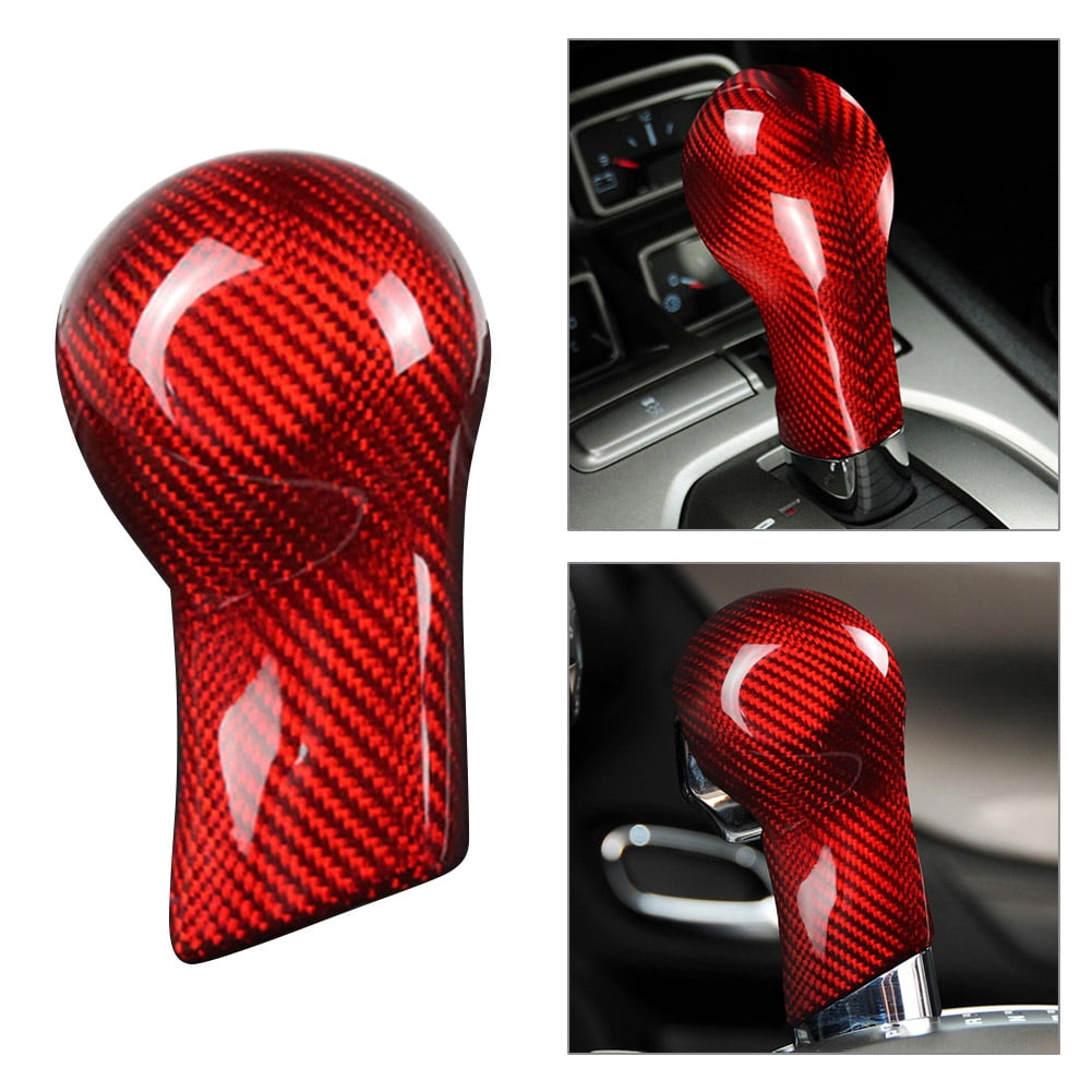 NS for Chevrolet Camaro 2010-2015 Shift Knob Cover Shell Protect Carbon ...