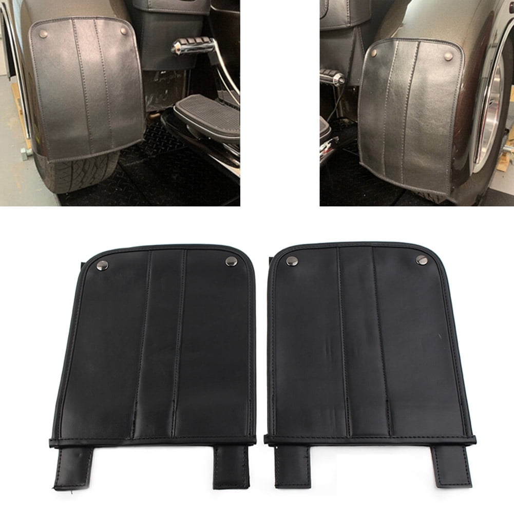 NS for Harley Roadsmith Motorcycle Black PU Leather Universal Trike ...