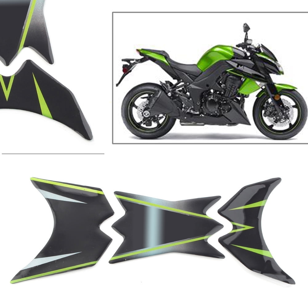 NS for Kawasaki Z1000 3D Rubber Fuel Gas Tank Pad Decal Sticker ...