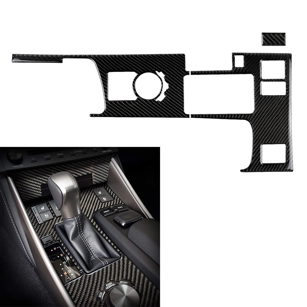 NS for Lex IS250 IS350 2014-2019 Carbon Fiber Gear Shift Box Panel ...