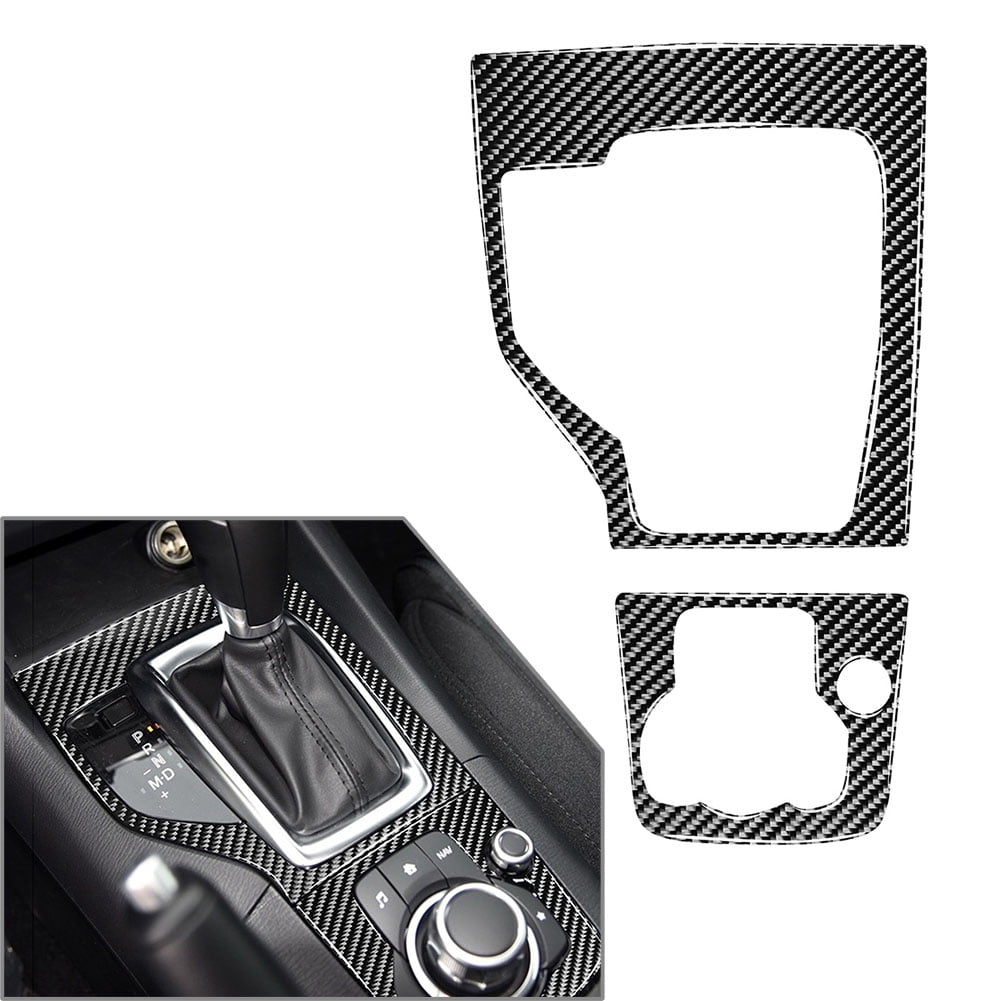 NS for Mazda 3 Axela 2013-2018 Carbon Fiber Inner Gear Shift Panel ...