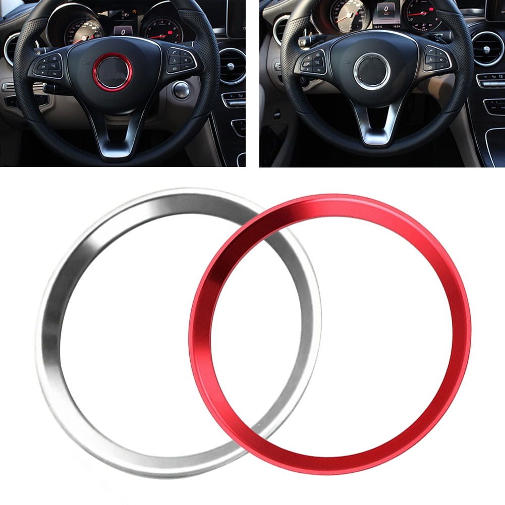 NS for Mercedes Benz C E CLA GLA GLC 2.24" Steering Wheel Center Ring ...