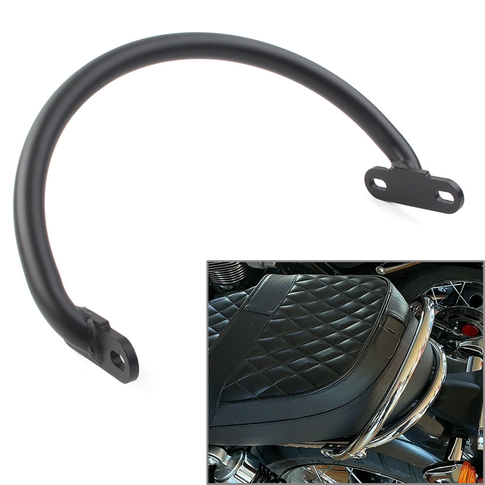 NS for T100 T120 Street Scrambler Twins Rear Passenger Grab Rail & Rack ...