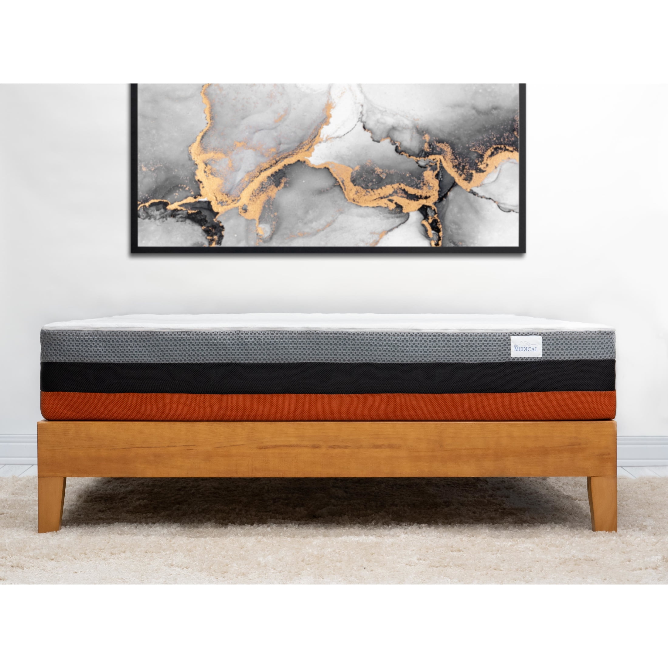 NSC Medical Rejuvenate 2.0 Hybrid Copper Series King Mattress - Walmart.com