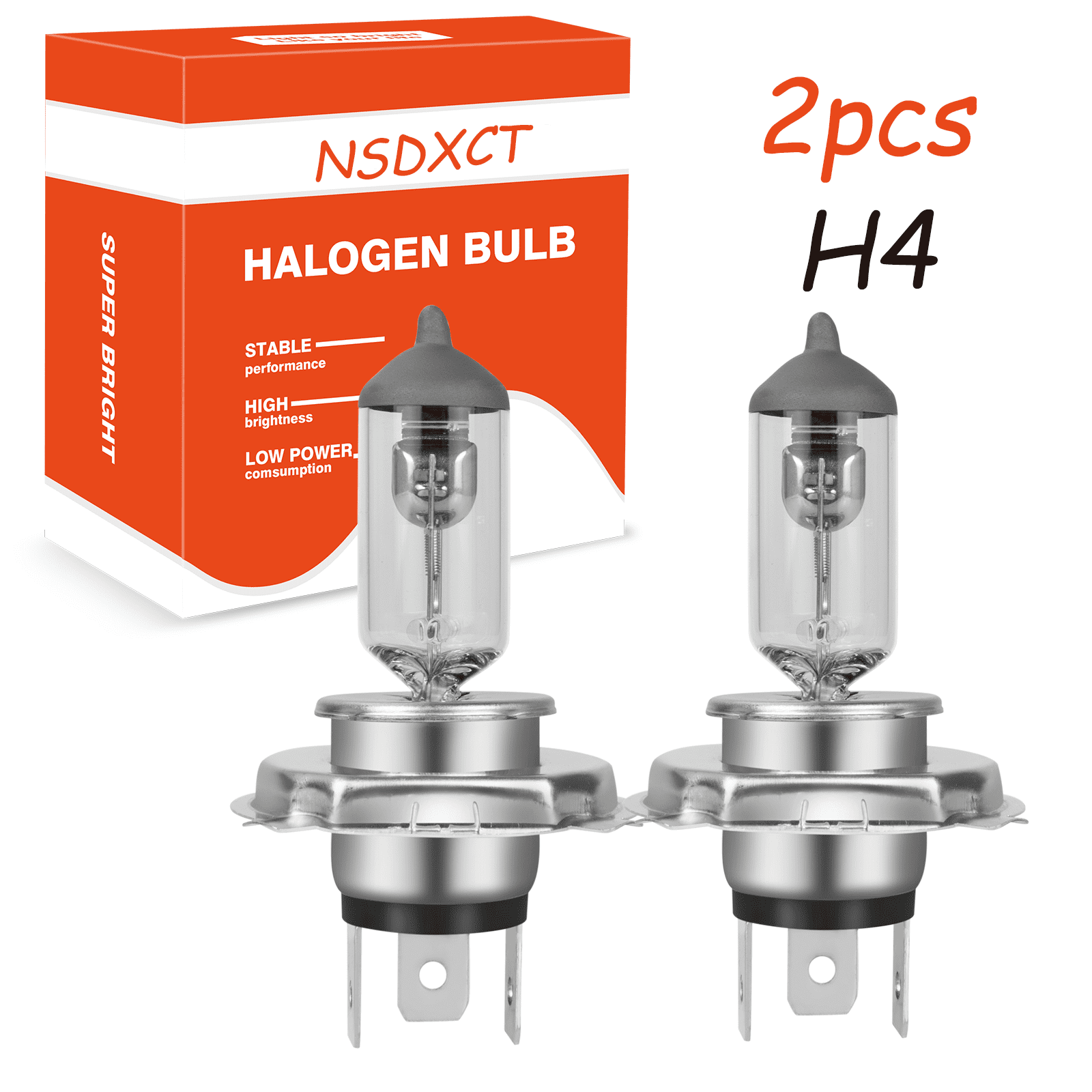 NSDXCT 2024 Upgraded H4/9003 Halogen Headlight Bulb For Kia Rio 2003 ...