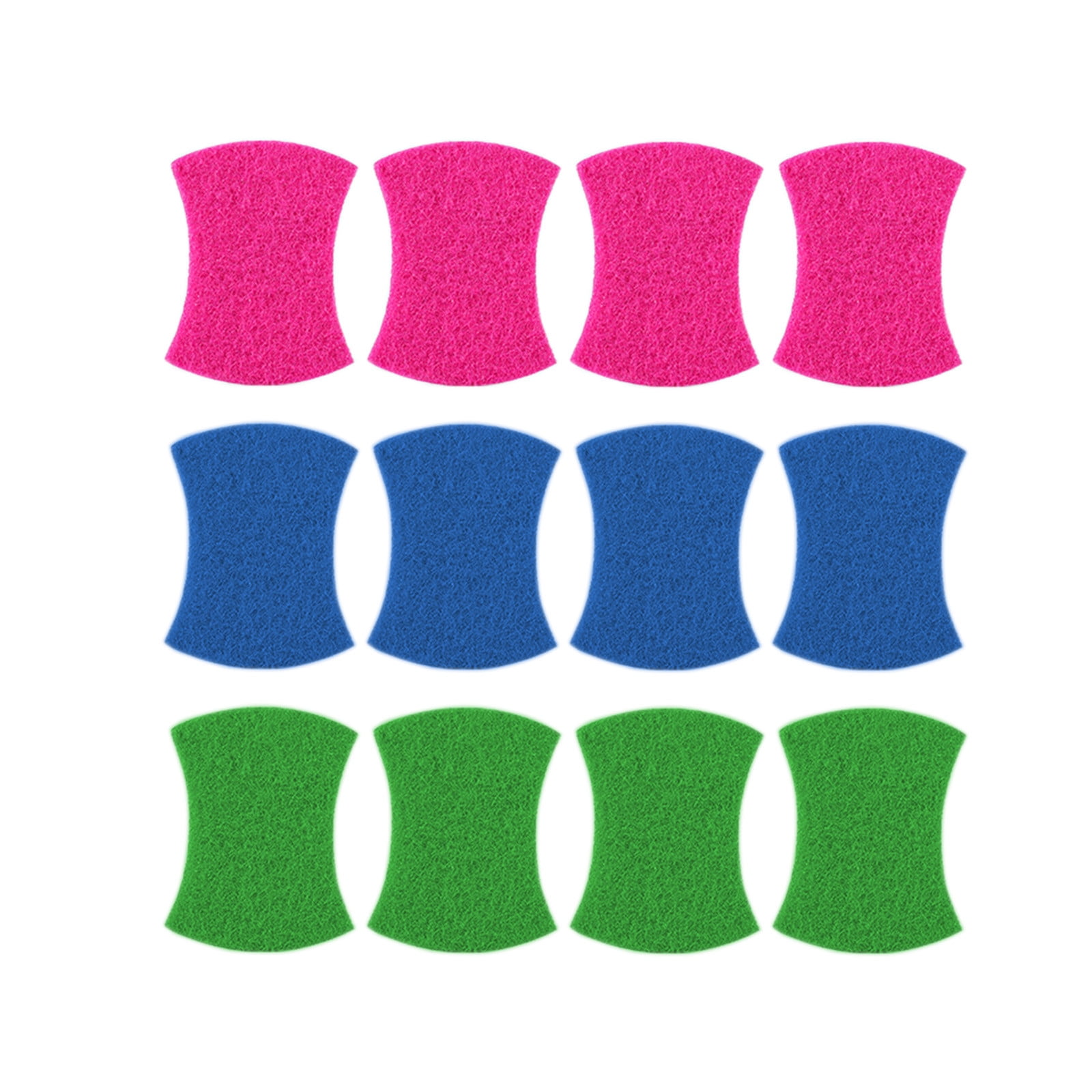 NSESSHome 12 Pack Emery Cleaning Cloth, Kitchen Dishwashing Scrub Rags ...