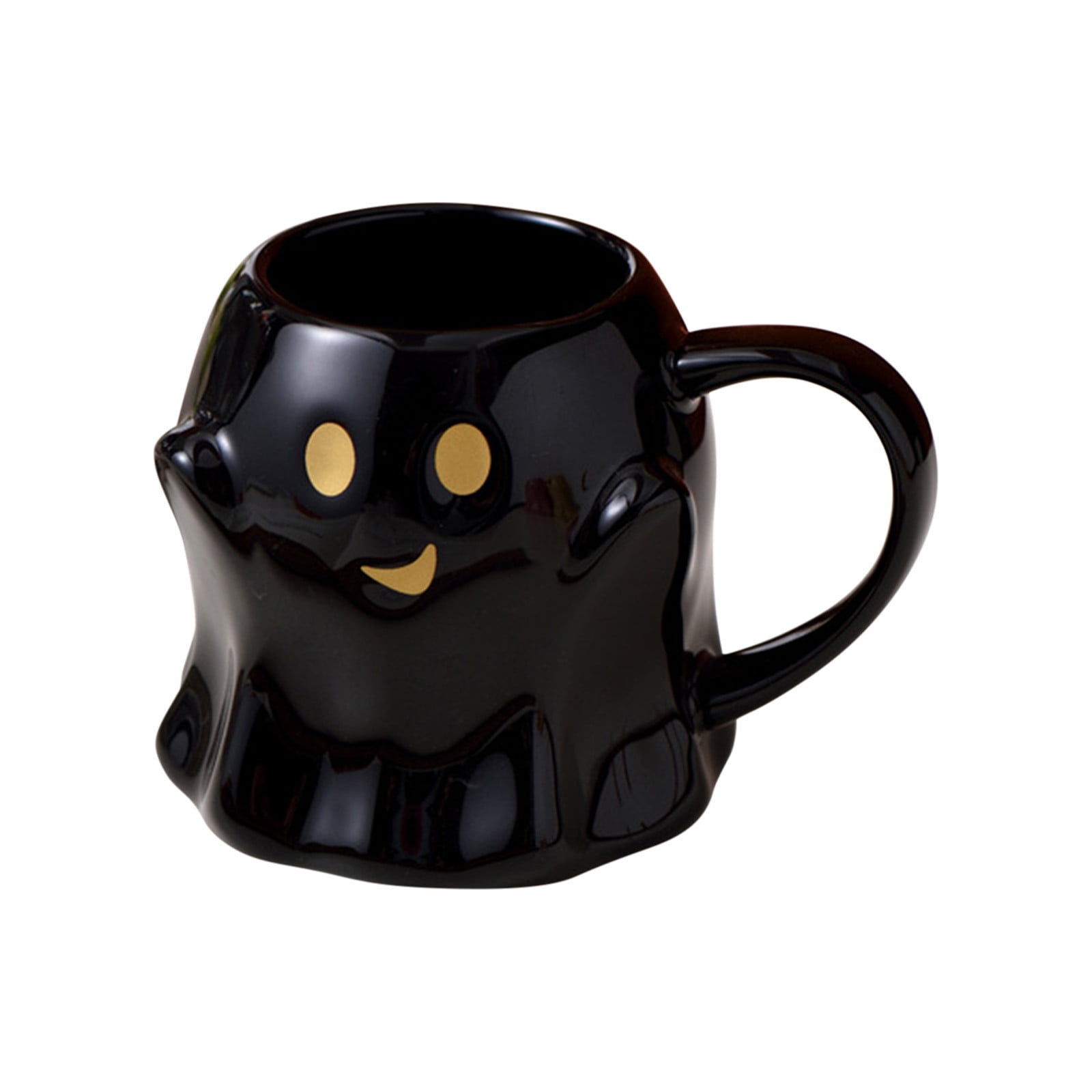 NSESSHome 14 oz Halloween Ghost Coffee Mug, Cute Ceramic Ghost Pattern ...