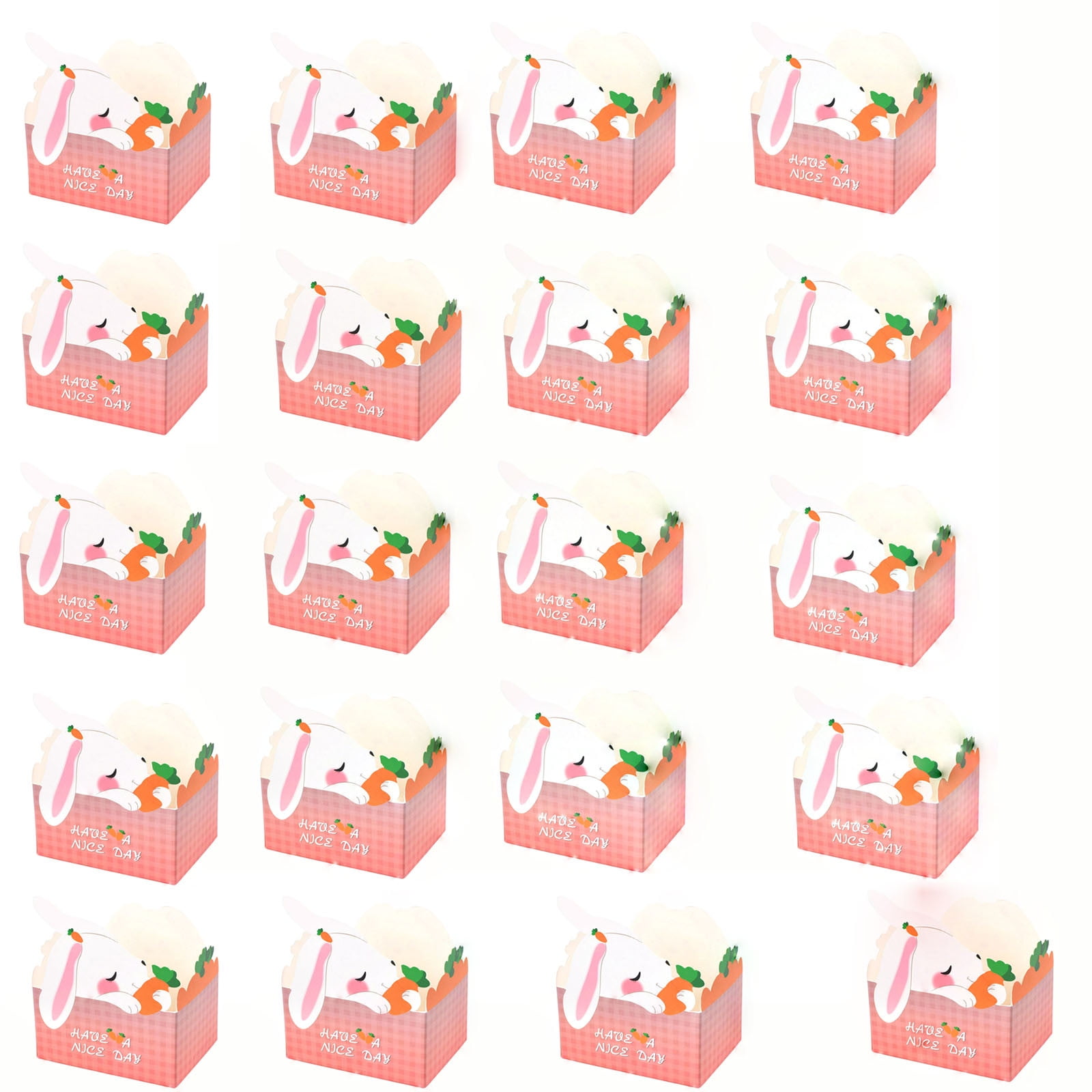 NSESSHome 20 Pcs Easter Boxes Paper Easter Treat Boxes Easter Goody ...