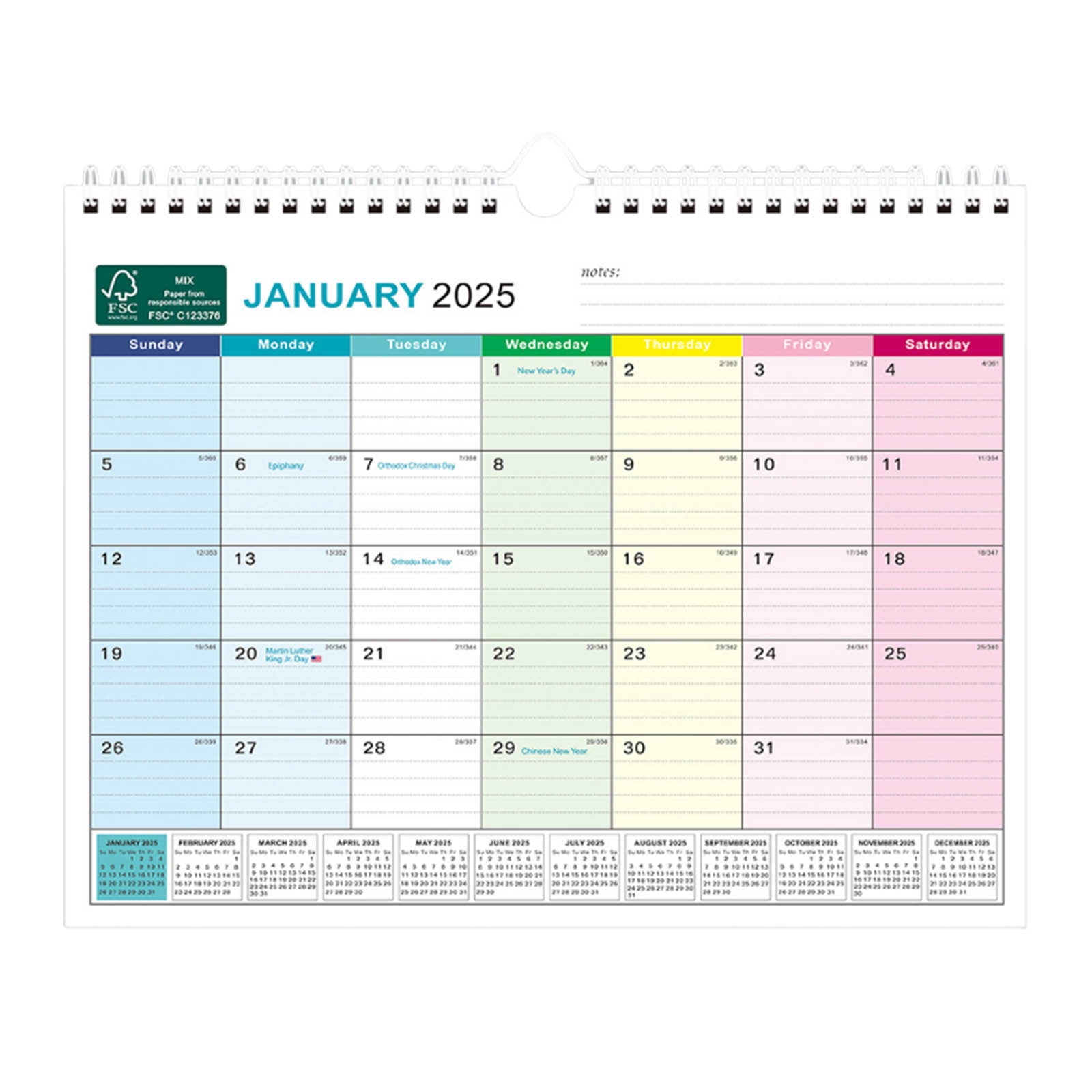 NSESSHome 2025-2026 Calendar - 18 Monthly Wall Calendar 2025-2026 from ...