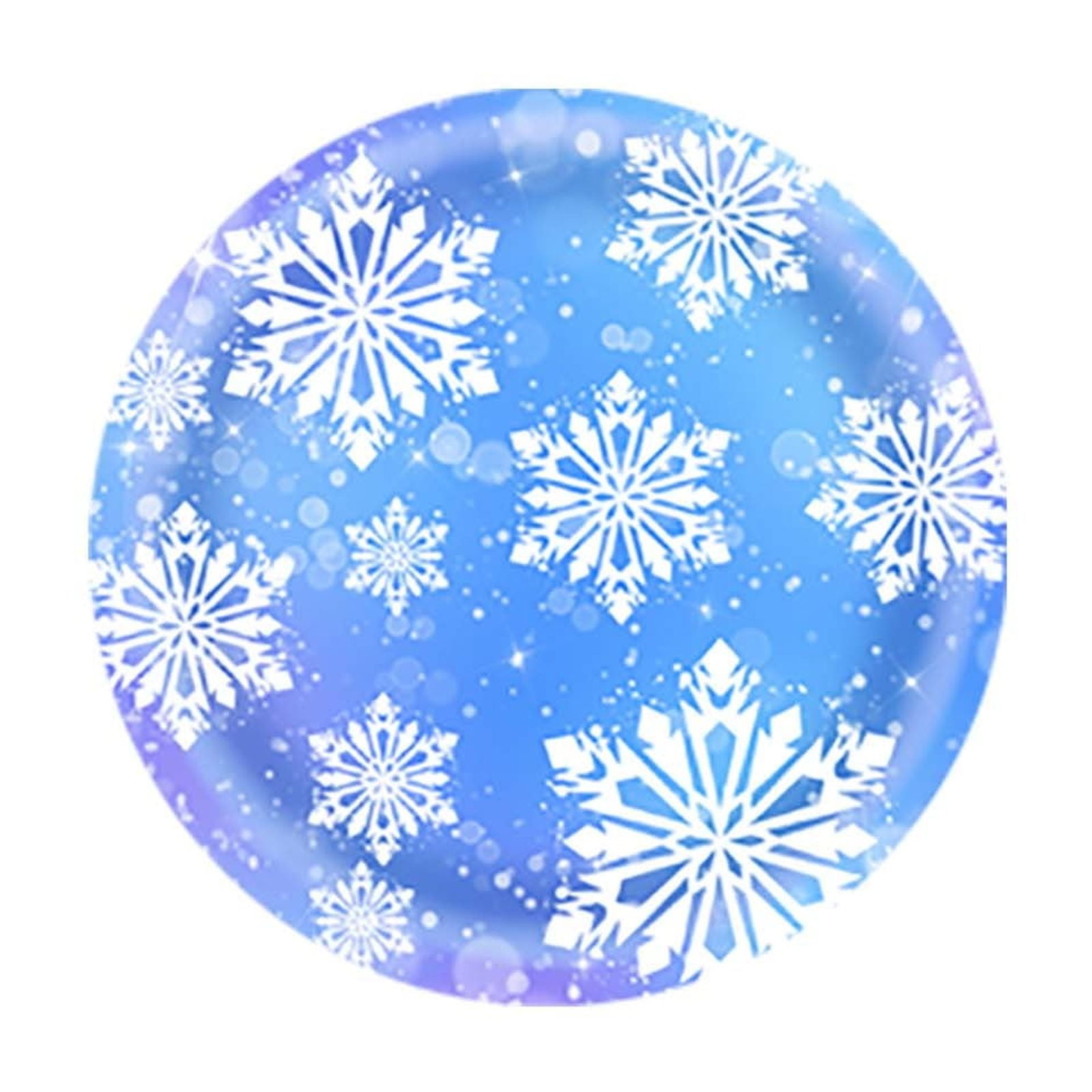 NSESSHome 24 Count 7 inch Paper Plates Christmas Party Supplies ...