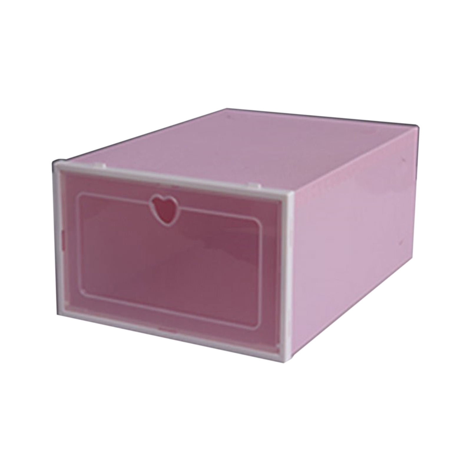 NSESSHome Acrylic Clear Shoe Boxes,Professional Boot and Hat Display ...