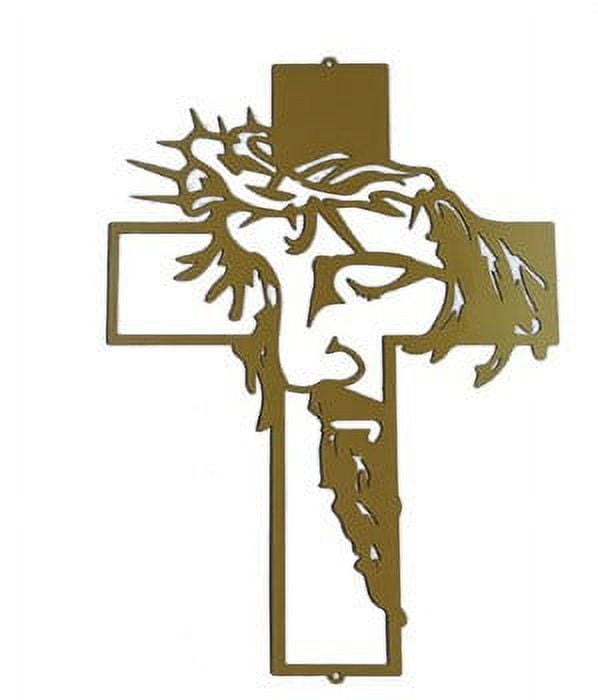 NSESSHome Christian Wall Cross Decorative Wall Cross Hanging Rustic ...