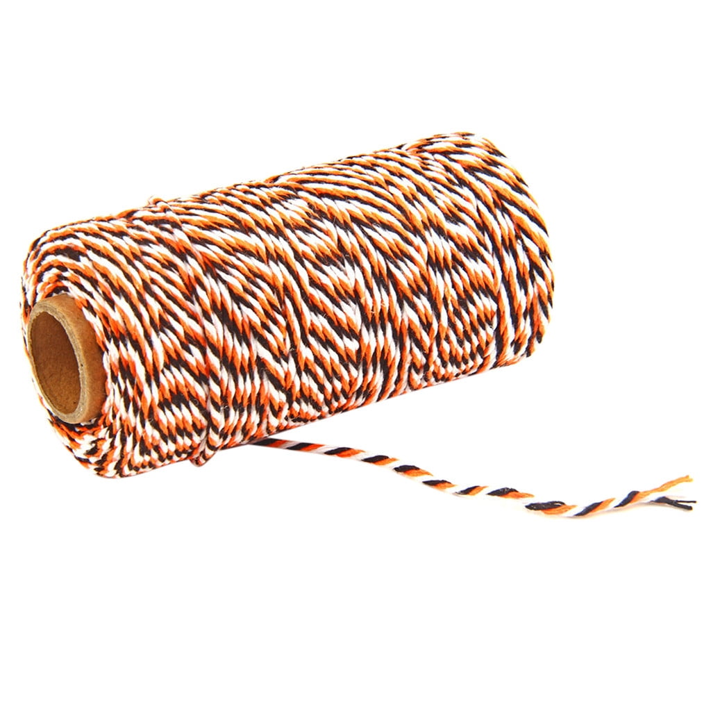 NSESSHome 2 Colors Twine Cotton 2 mm String Rope Cord for Gift Wrapping ...