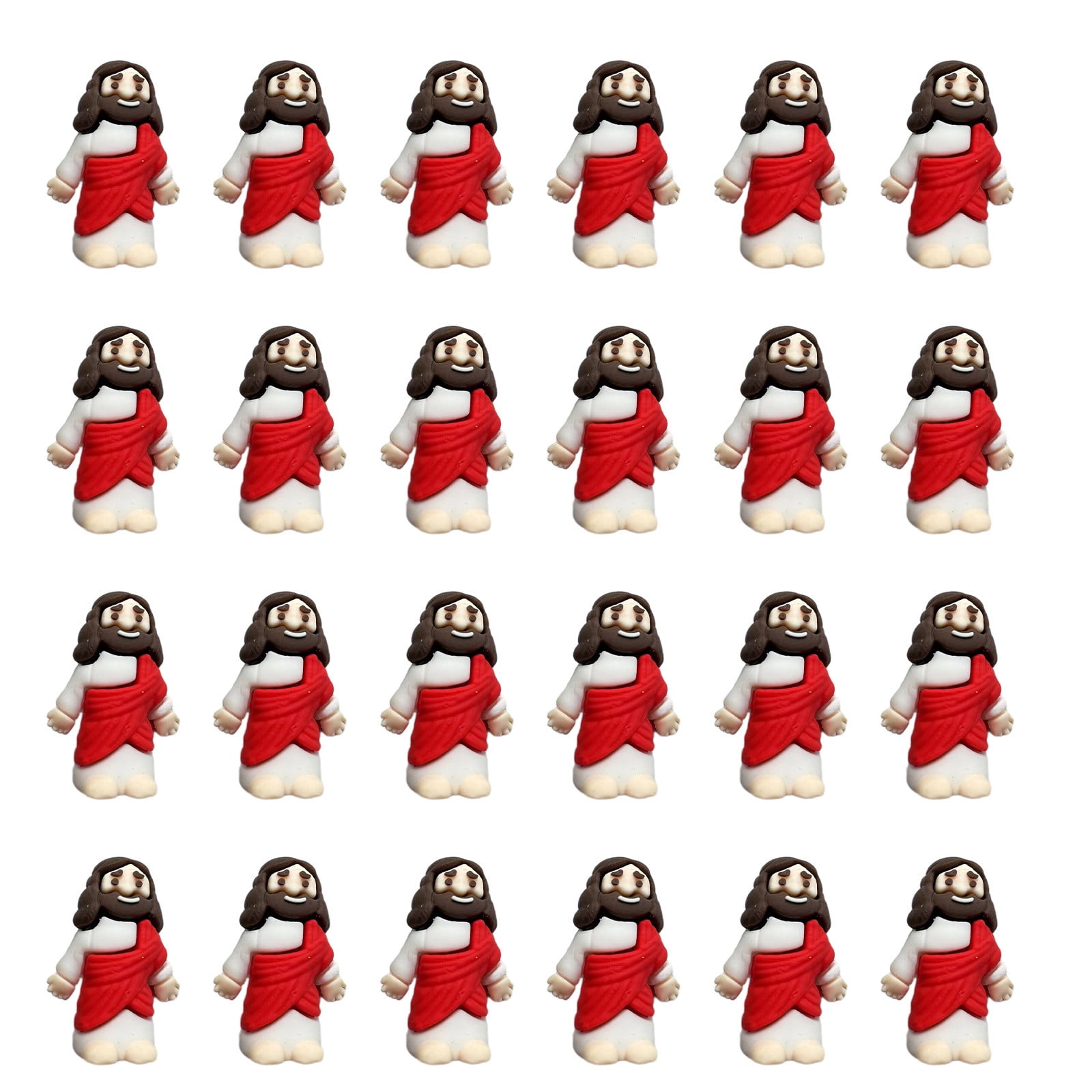 NSESSHome Clearance 24 Pcs Jesus Toys Original Design Mini Little Jesus ...