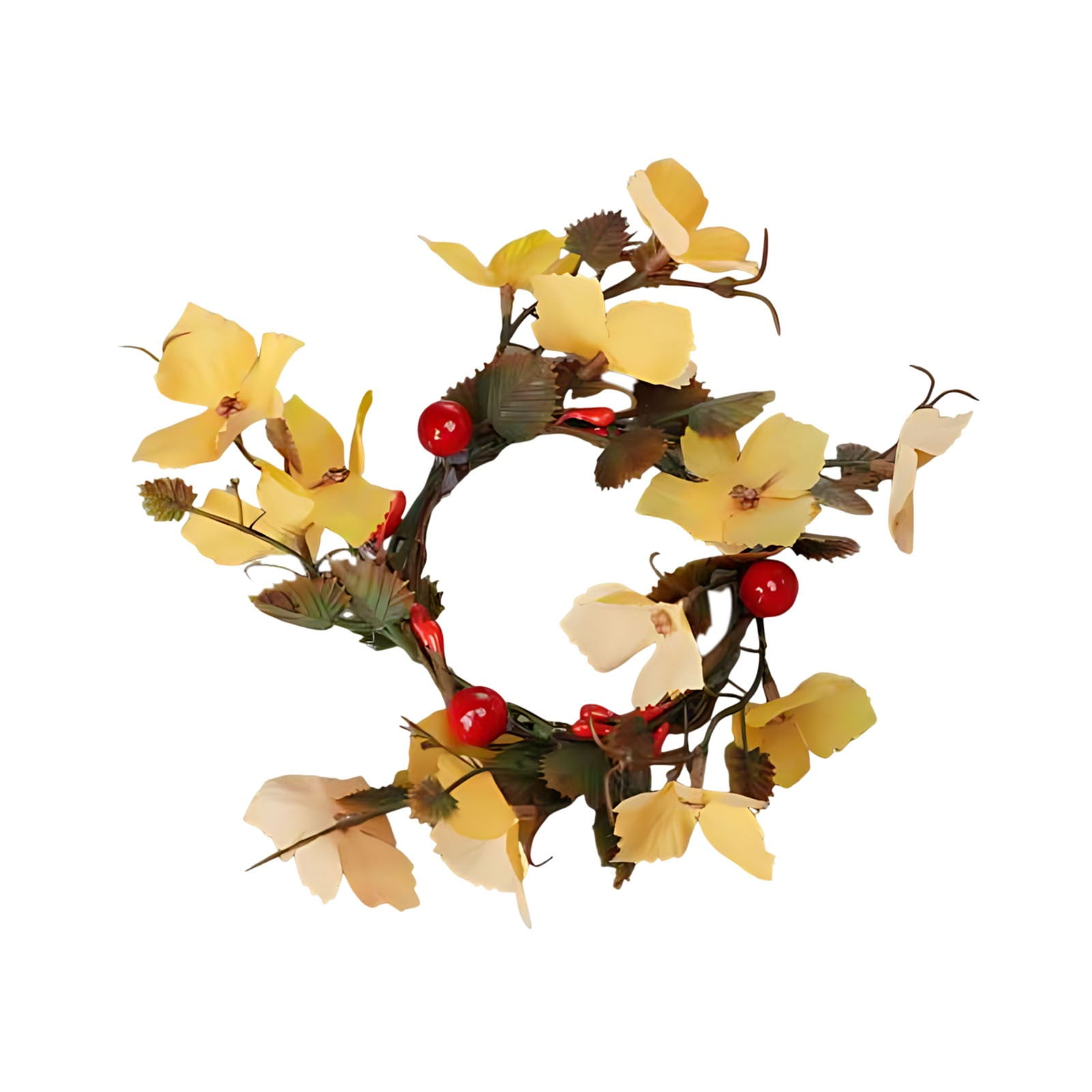 NSESSHome Clearance Autumn-Inspired Fall Color Candle Rings with ...