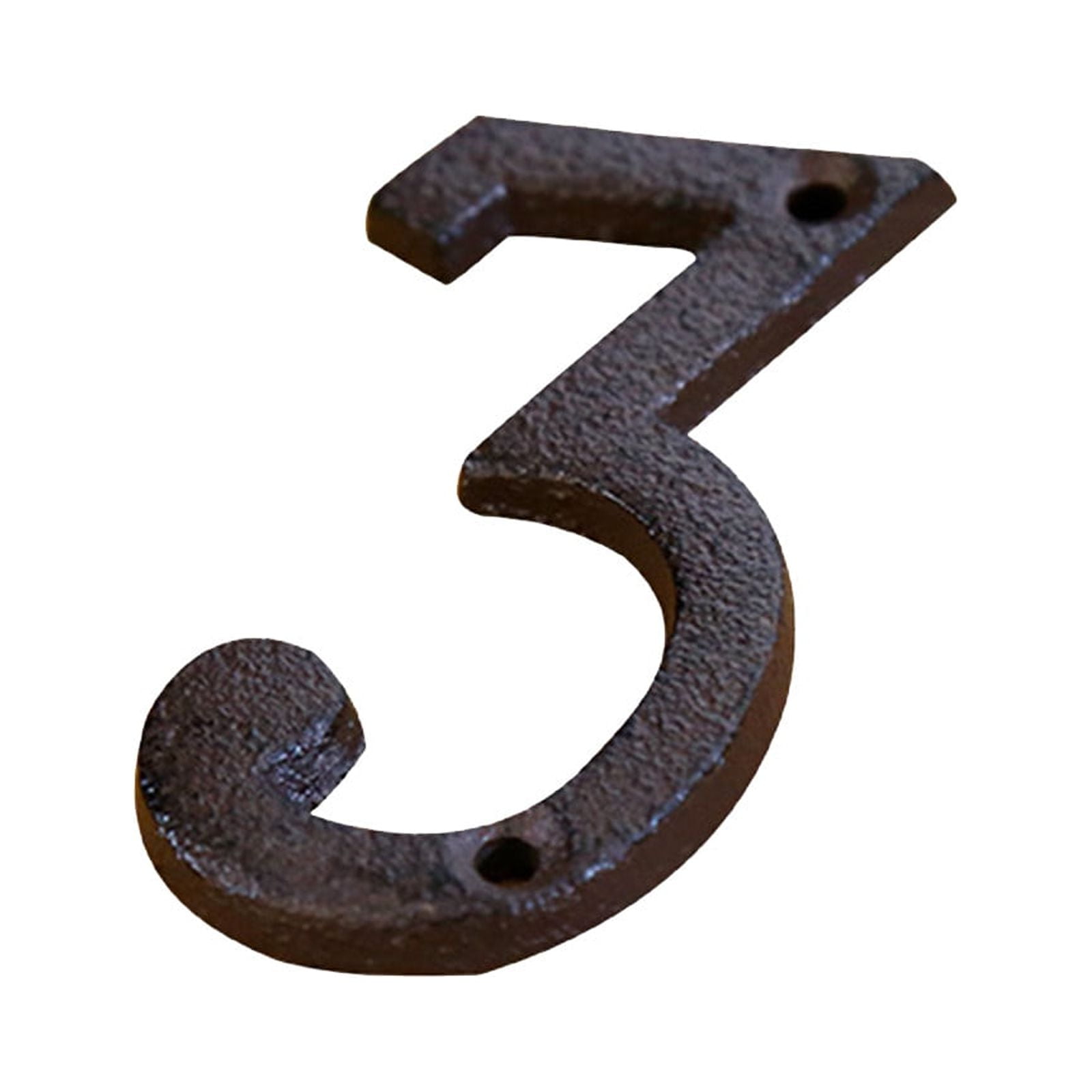 NSESSHome Clearance Creative Alloy Wrought Iron Number Letter Creative ...