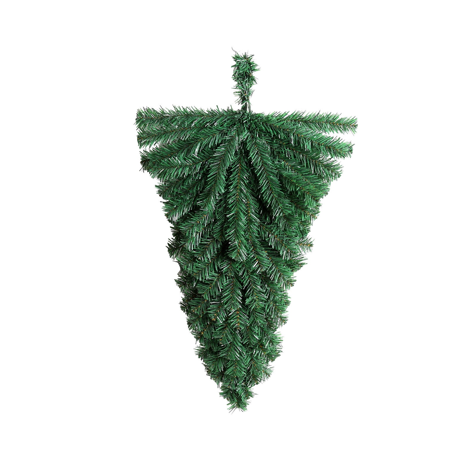 NSESSHome Christmas Wreath Base Artificial Upside Down Tree Shape ...