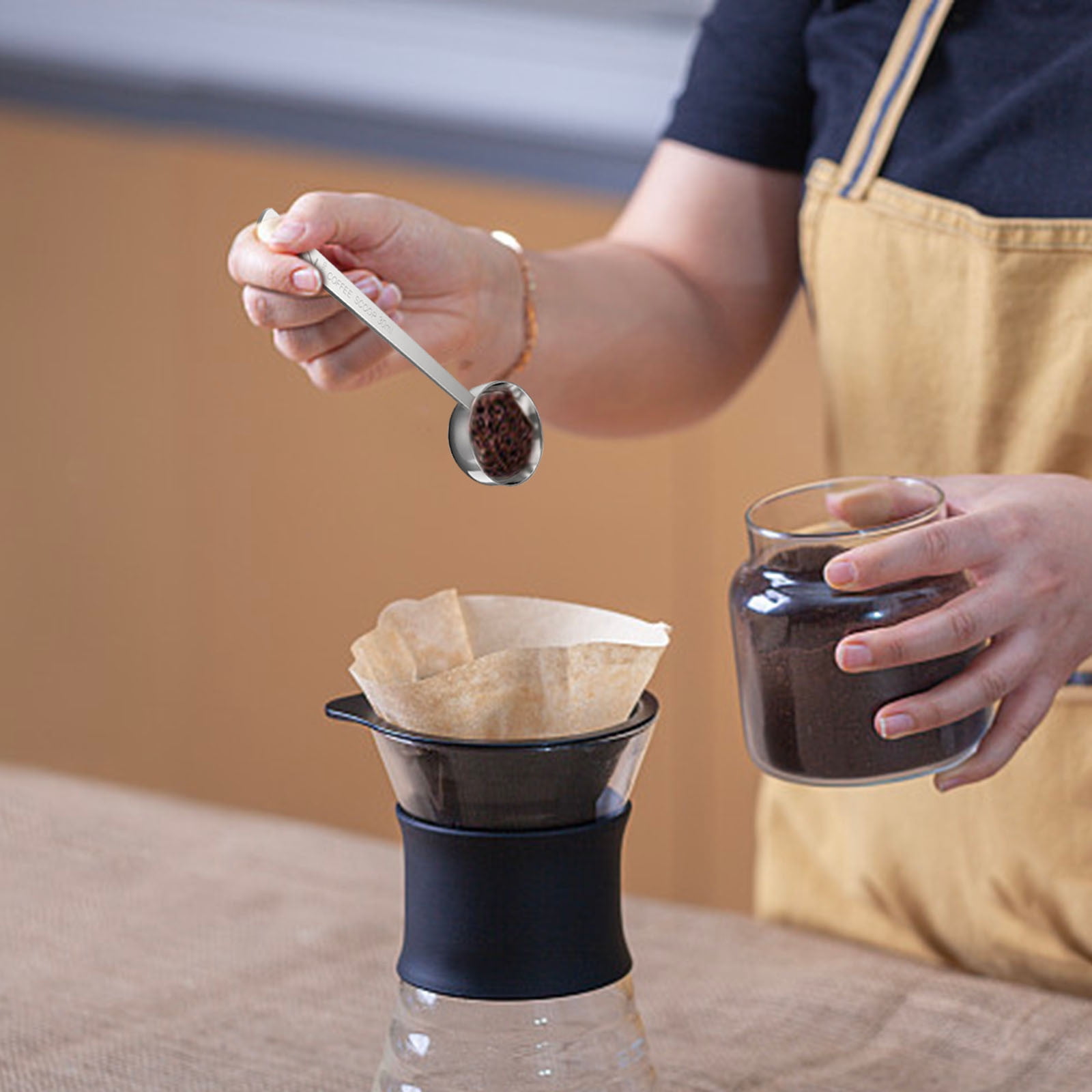 NSESSHome Coffee Scoops, 15 ML 304 Stainless Steel Coffee Spoons 1 ...