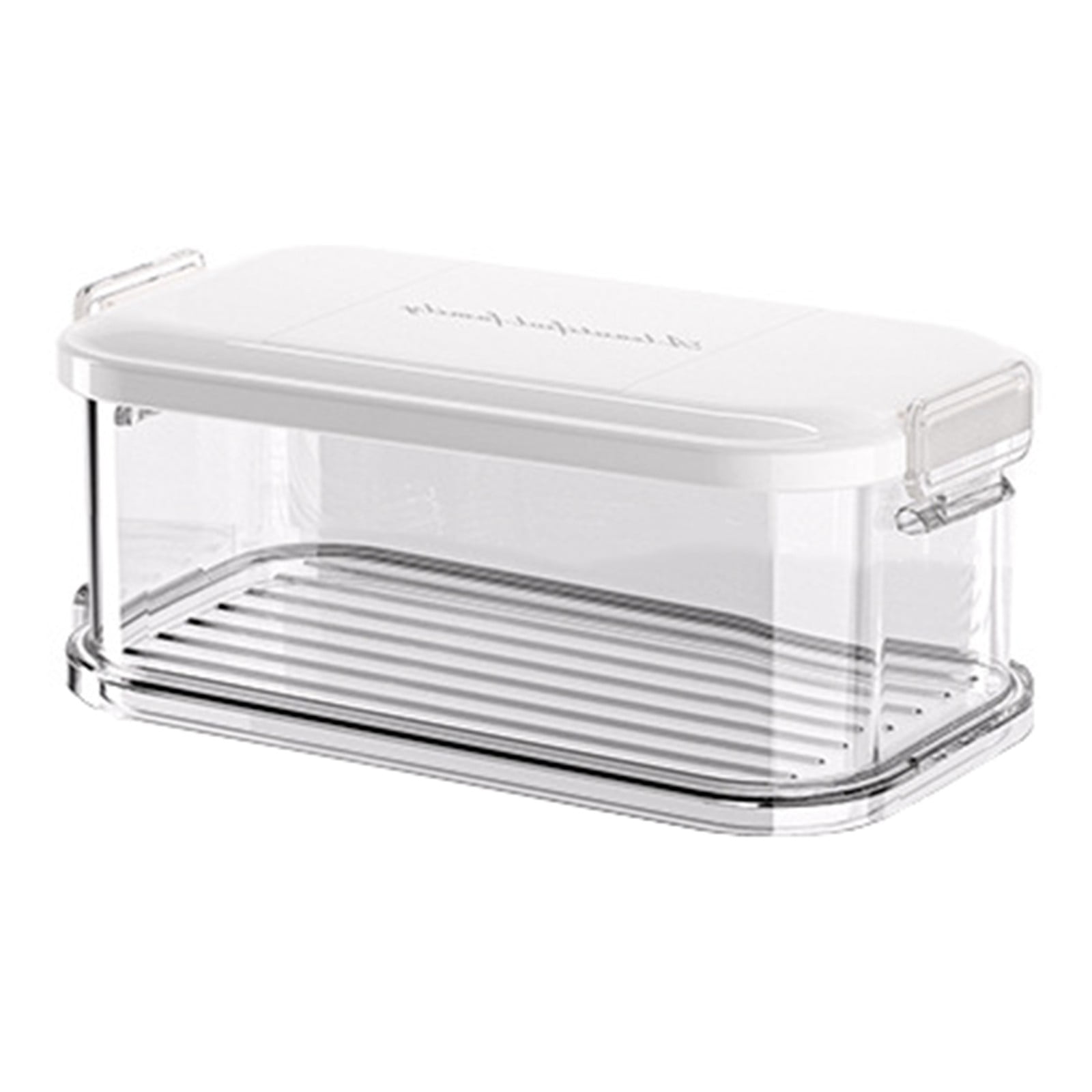 NSESSHome Food Grade Storage Containers with Lids, Transparent, Sealed ...