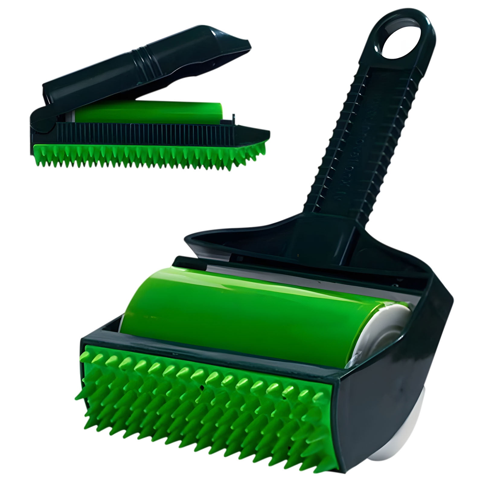 NSESSHome Handheld Dog Hair Clipper, Includes Washable Brushes for Easy ...