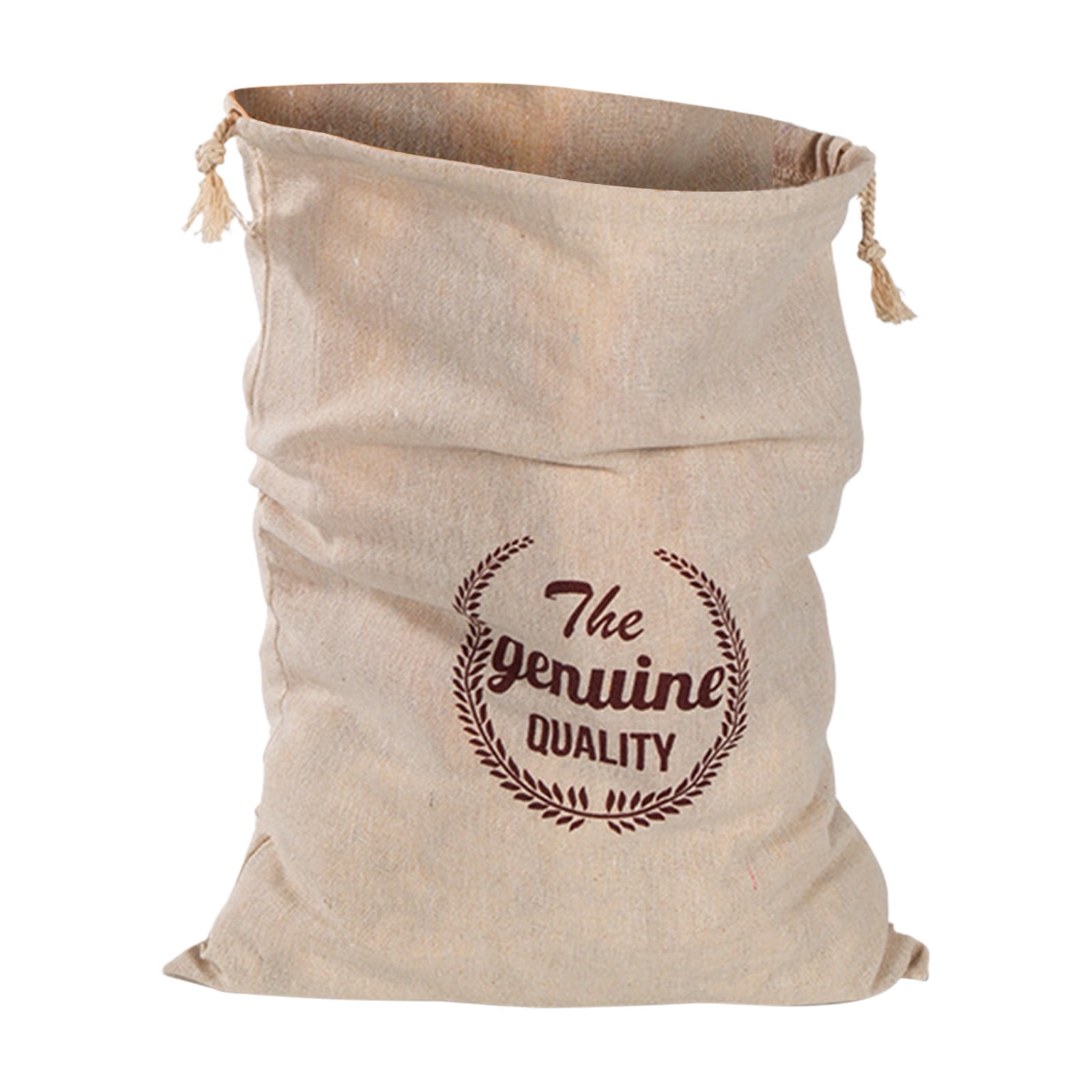 NSESSHome Linen Bread Bags, Extra Large Unbleached Reusable Food ...