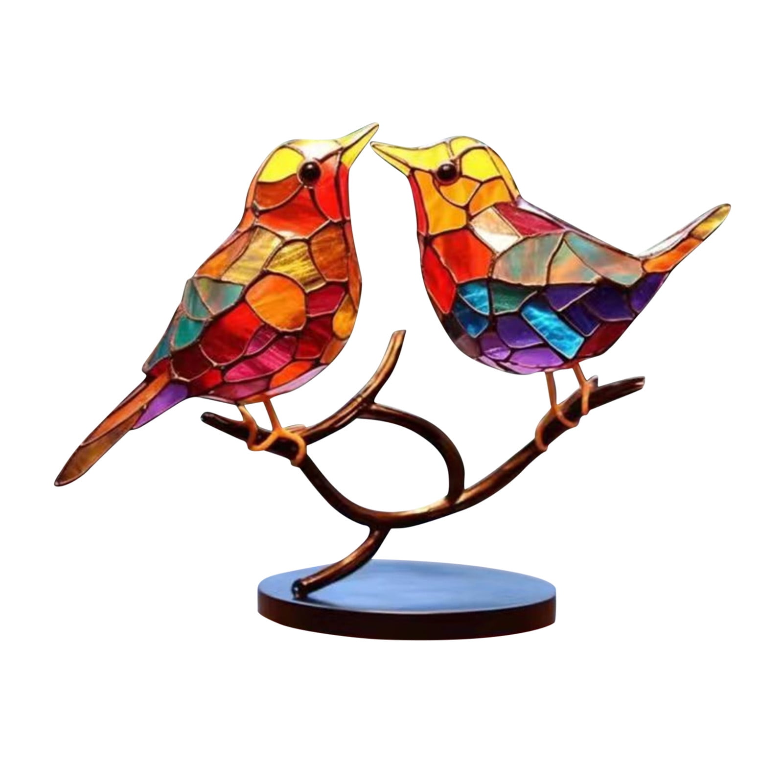 NSESSHome Multicolor Birds On-A-Wire, Bird Series Art Ornaments Pendant ...