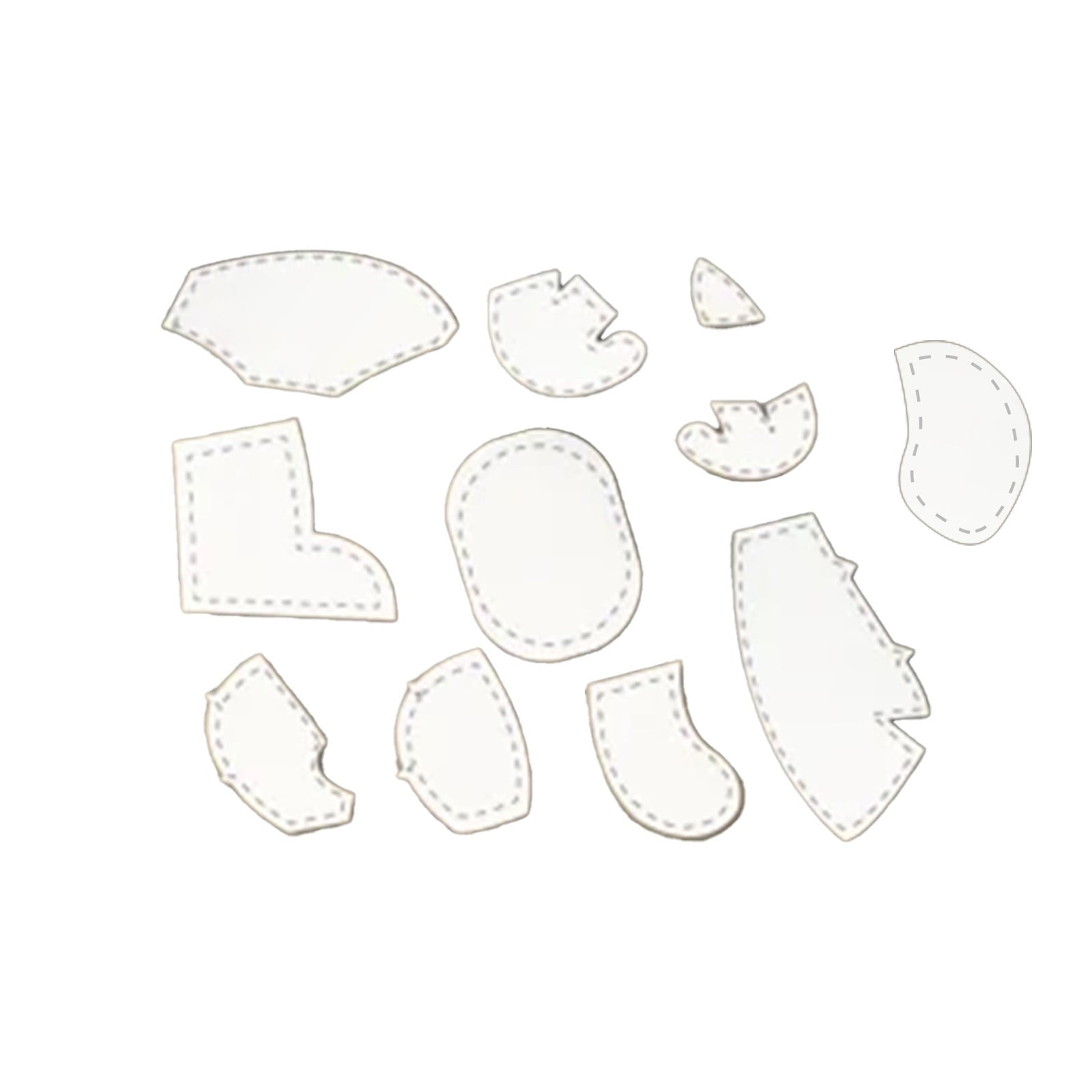 NSESSHome Clearance Set of 8 Memory Elephant Template Ruler, Memory ...