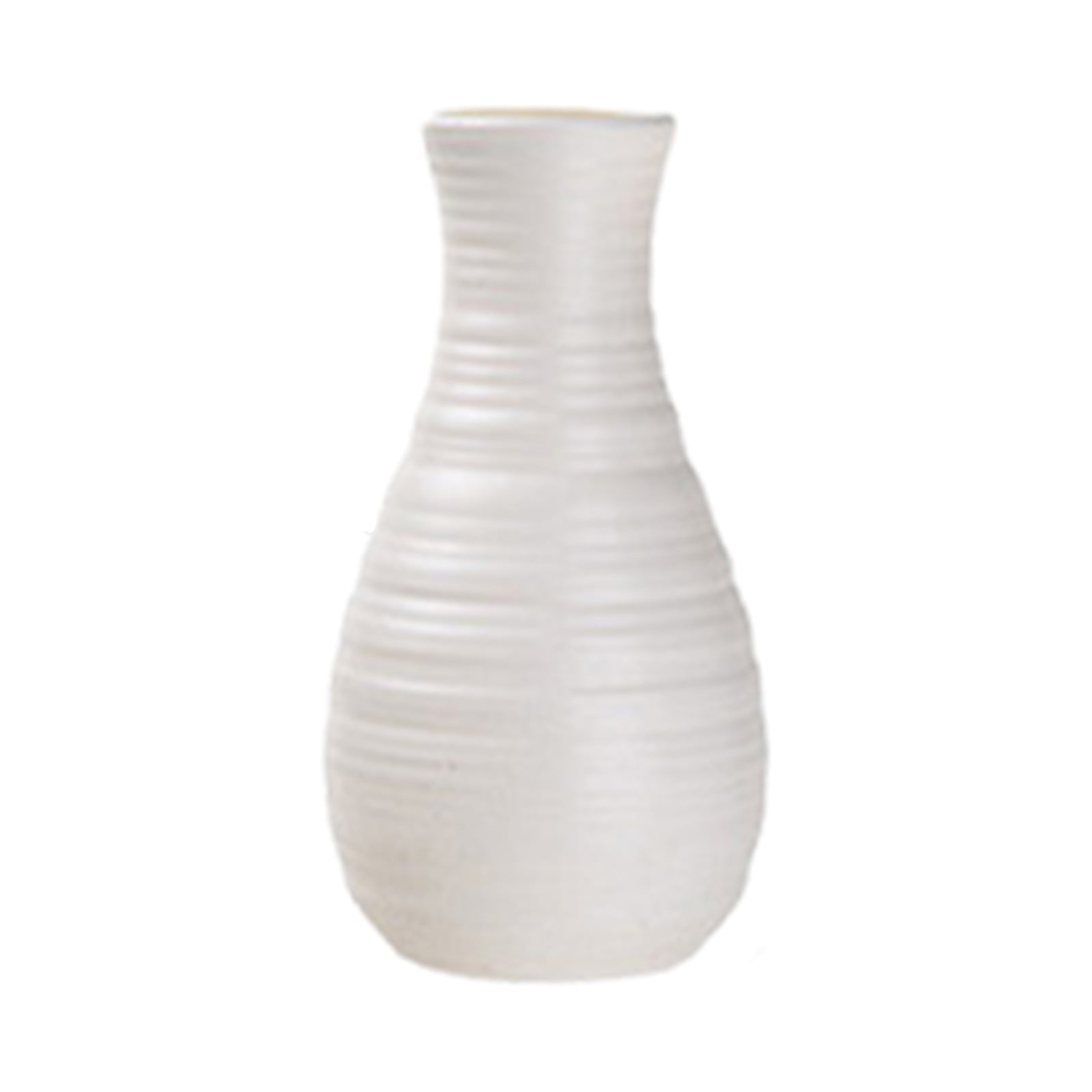 NSESSHome Small White Ceramic Vase, Mini Bud Vases for Flowers and ...