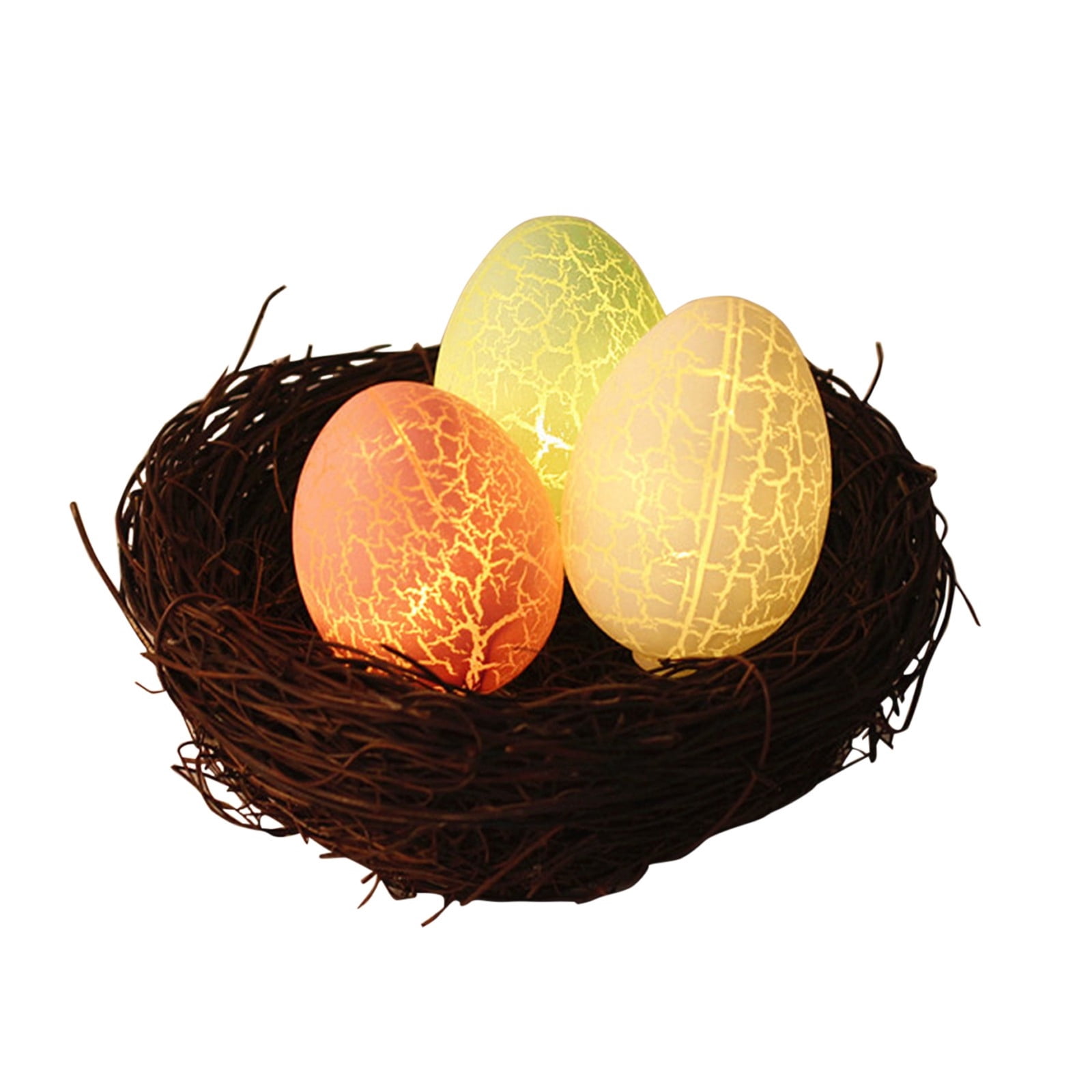 NSESSHome Easter Egg Lights, Easter Day Lights with Crack Egg Shaped ...