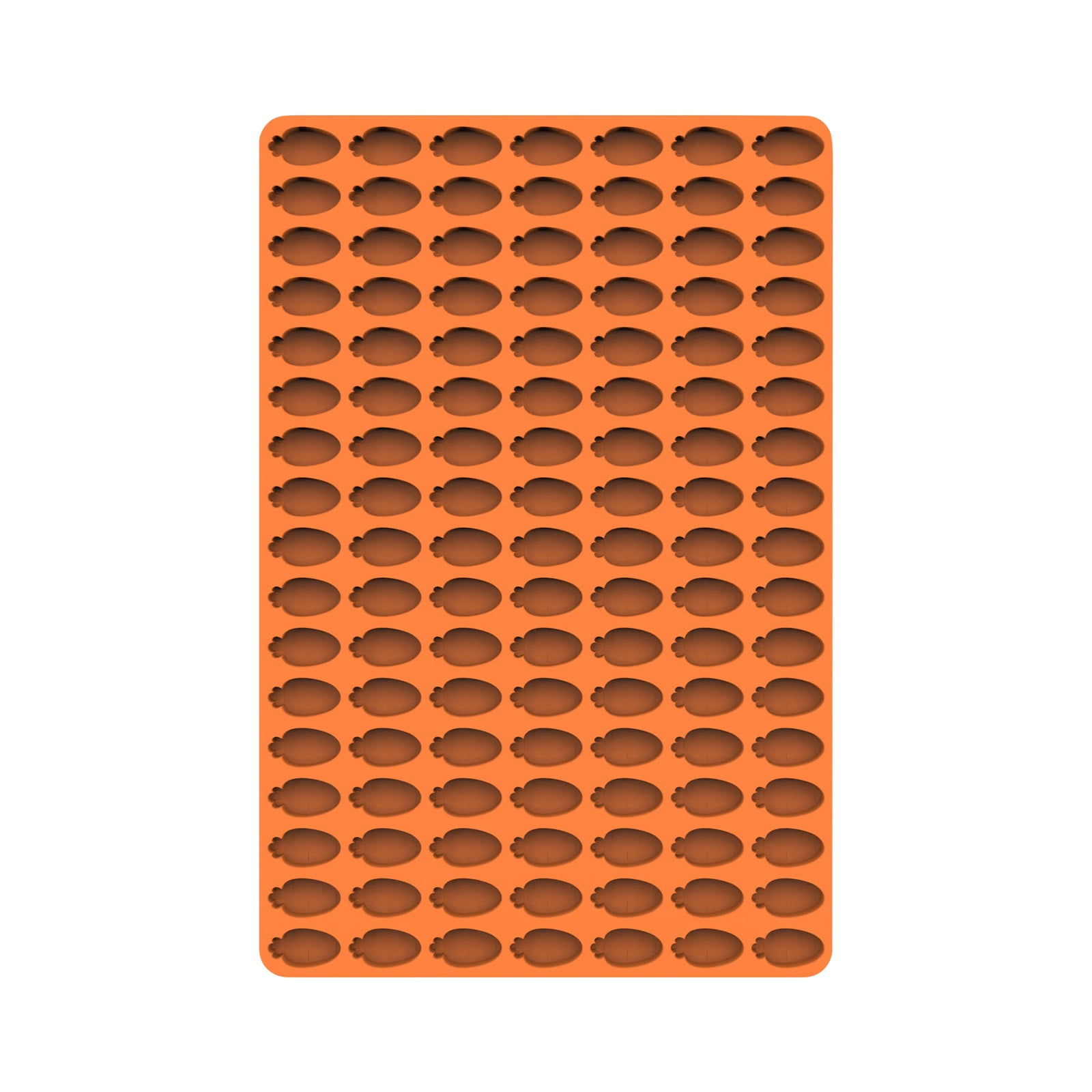 NSESSHome Easter Mini Carrot Silicone Mold, 119 Cavities Carrot Shape ...