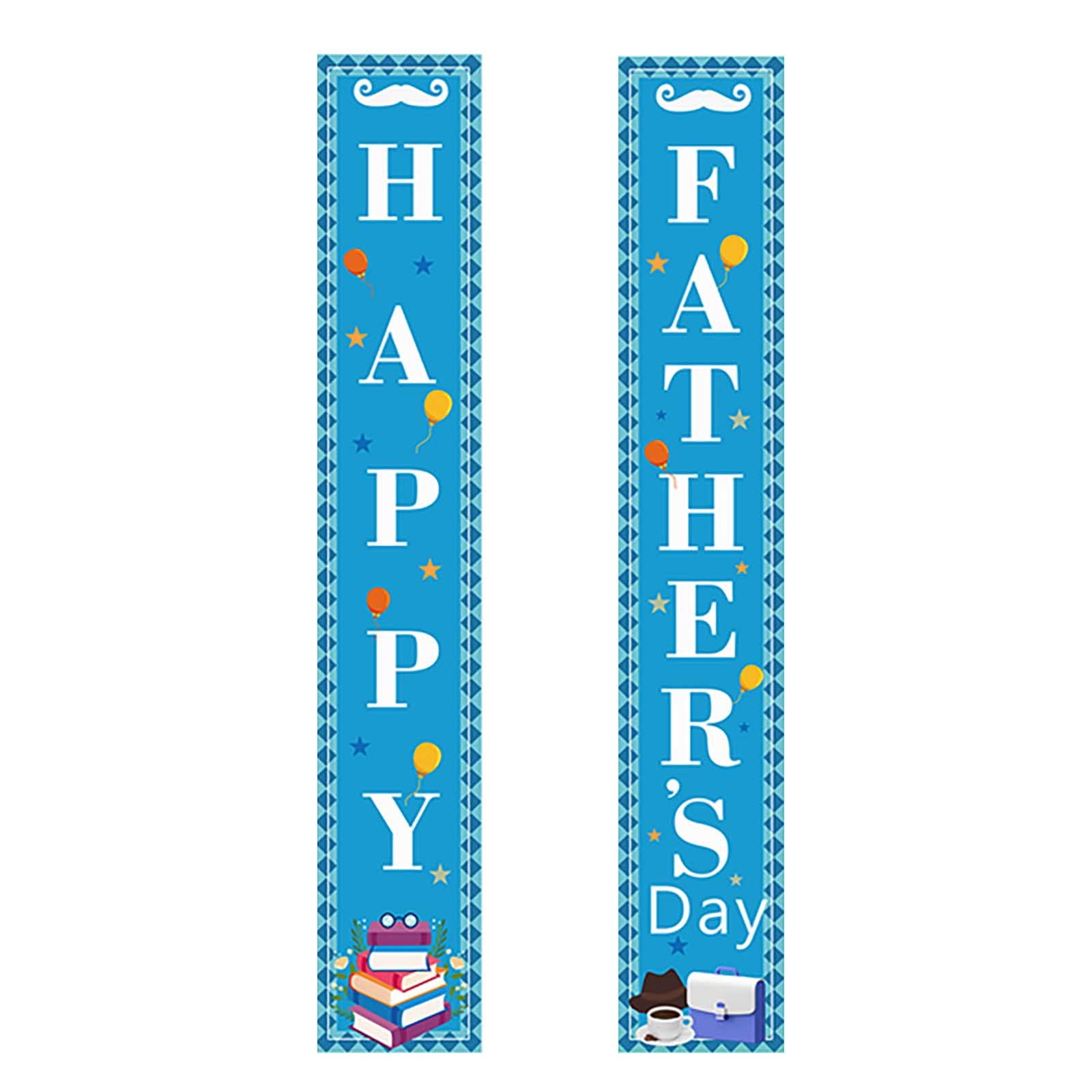 NSESSHome Father's Day Decorations Porch Banner, Happy Father's Day ...