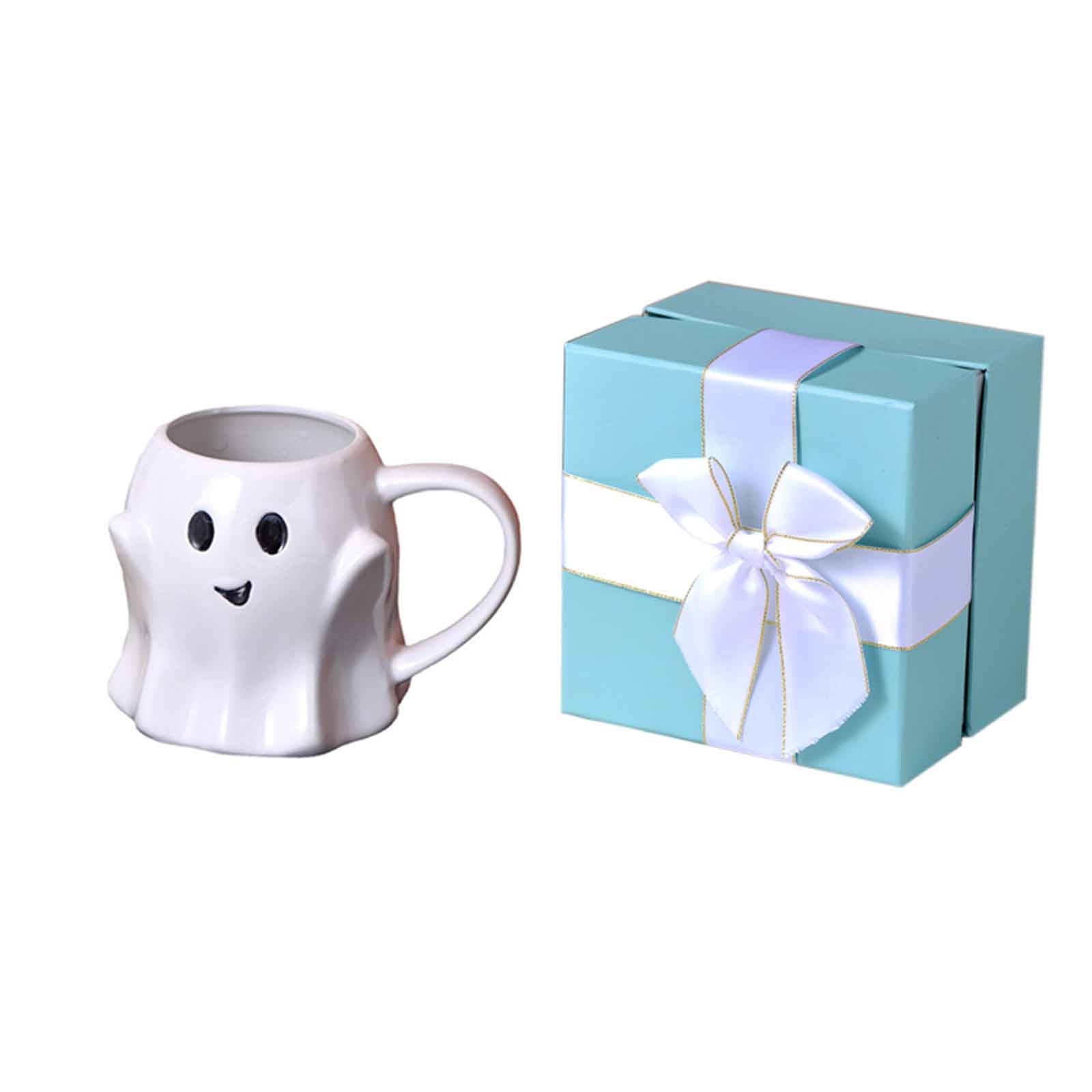 NSESSHome Halloween Ghost Coffee Mug, Ceramic Ghost Pattern Ghostface ...