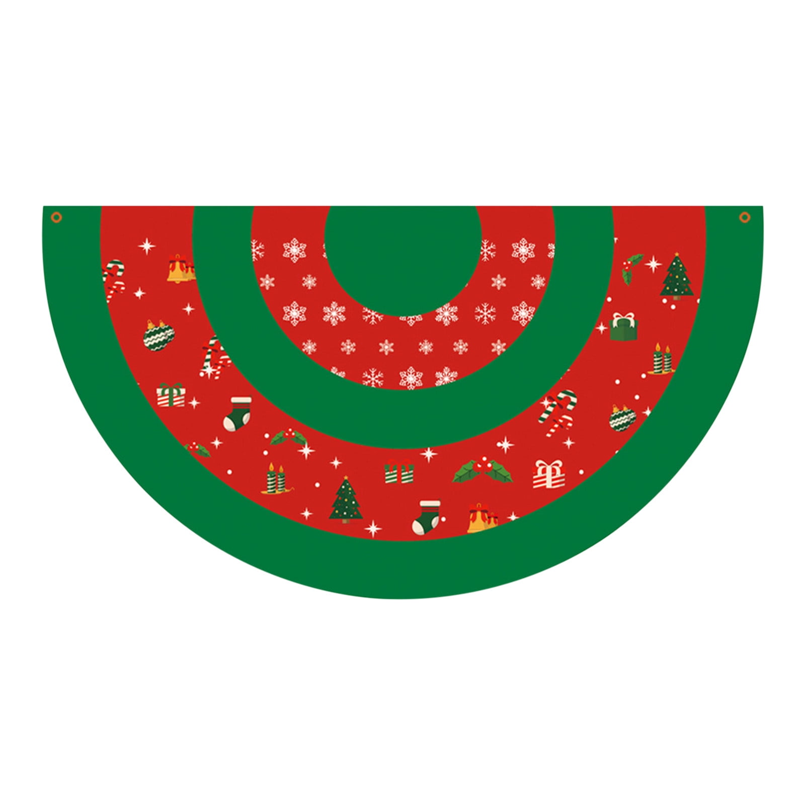 NSESSHome Merry Christmas Fan Flag Santa Claus Patch Bunting Flag ...