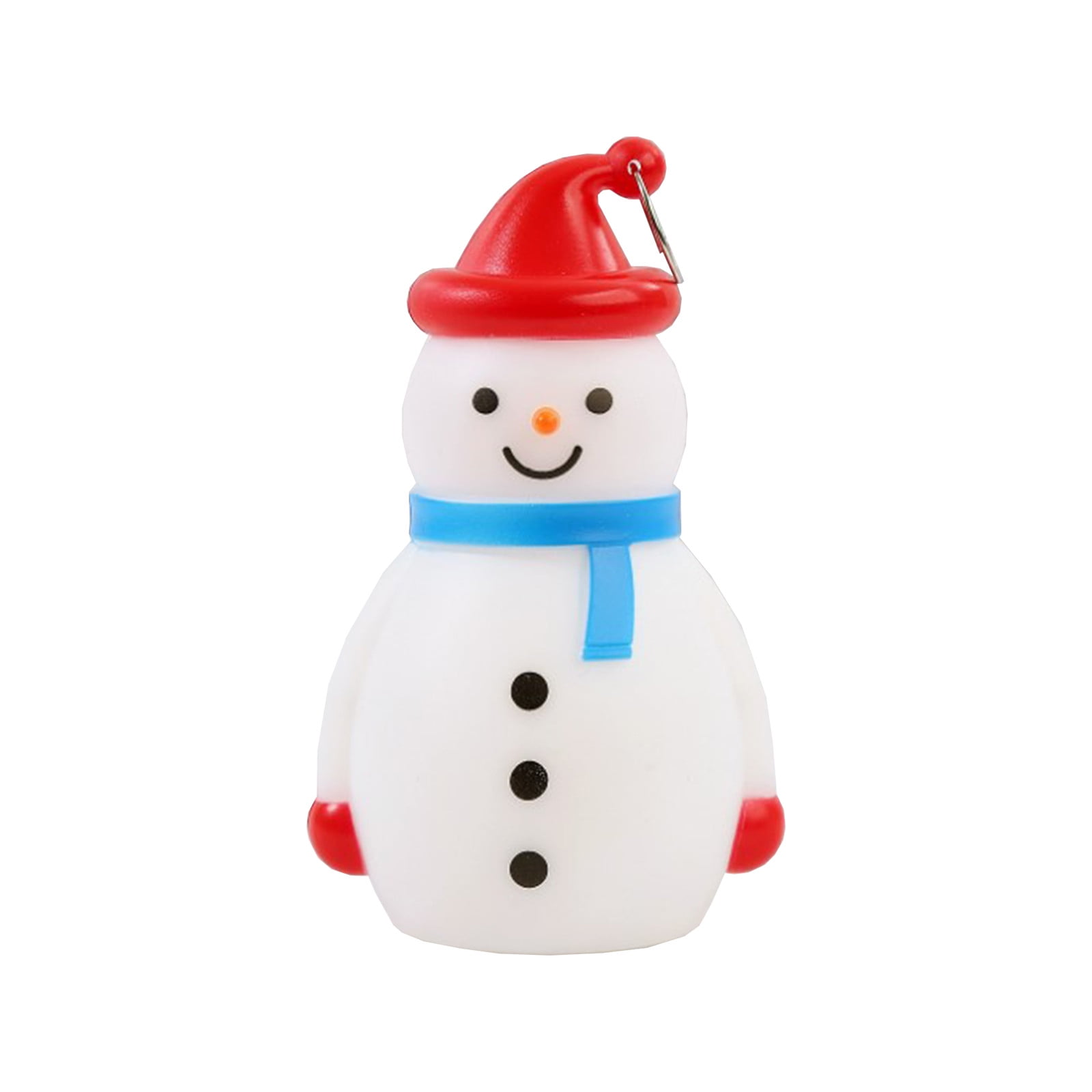NSESSHome Pre-Lit Light Up Snowman with Top Hat, Christmas Snowman ...